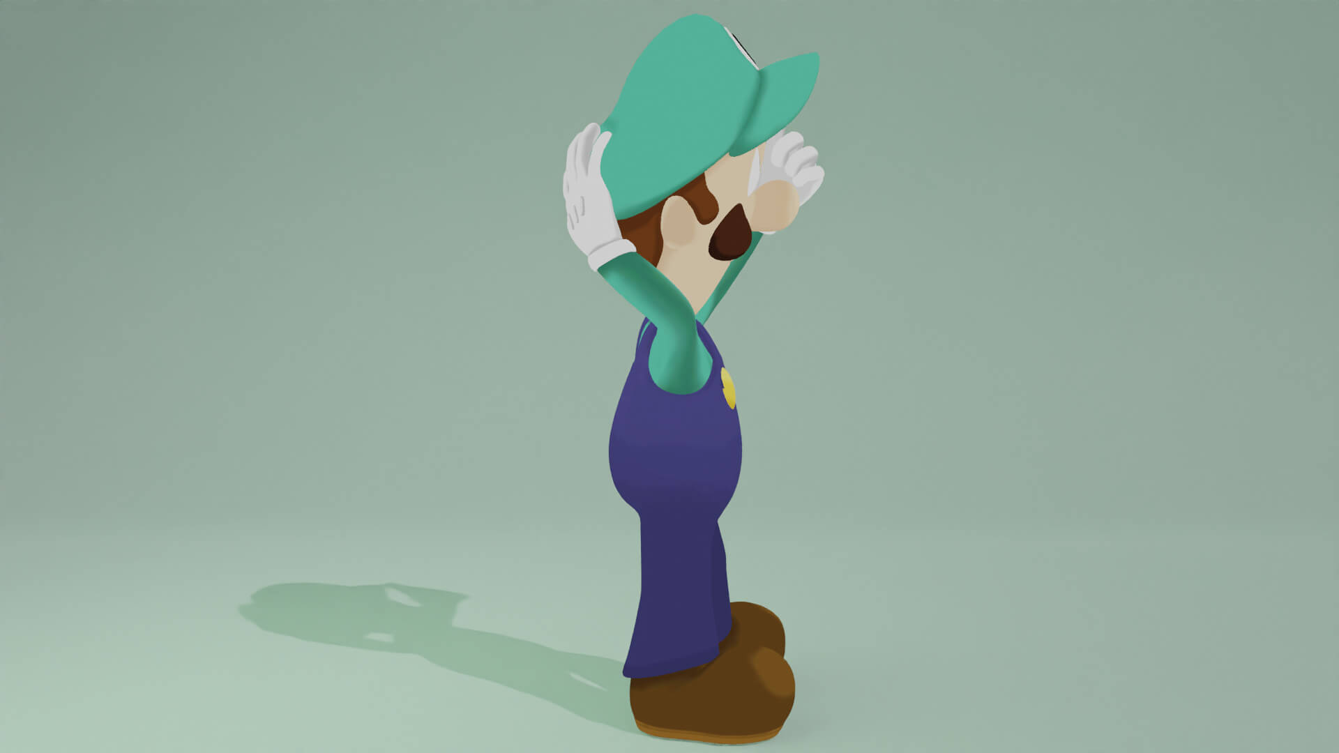 Luigi From The Mario and Luigi Games - 3D Model by clickdamn