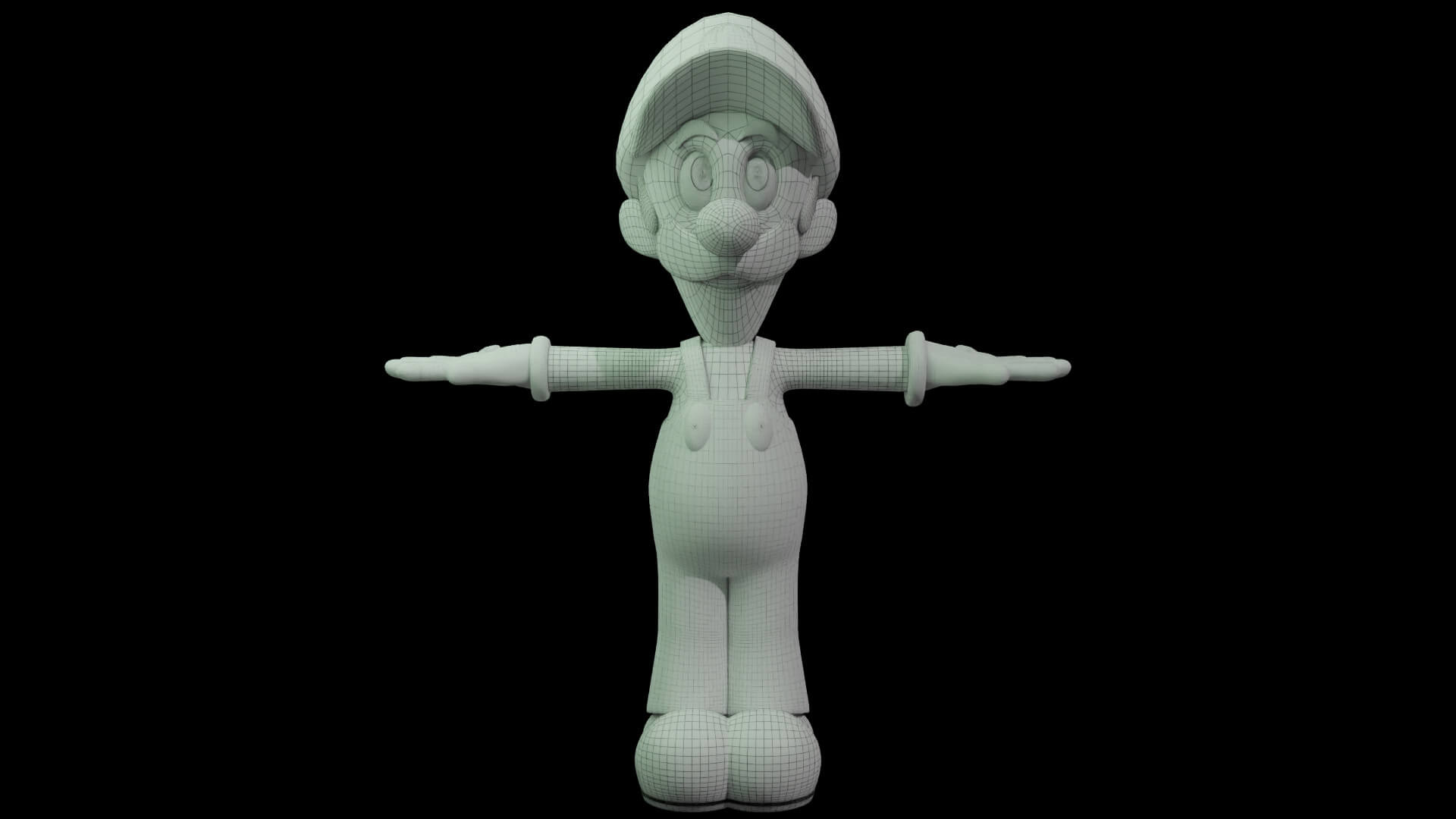 Luigi From The Mario and Luigi Games - 3D Model by clickdamn