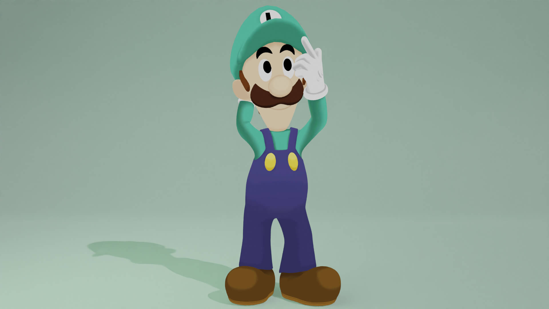 Mario and Luigi - 3D Model by clickdamn