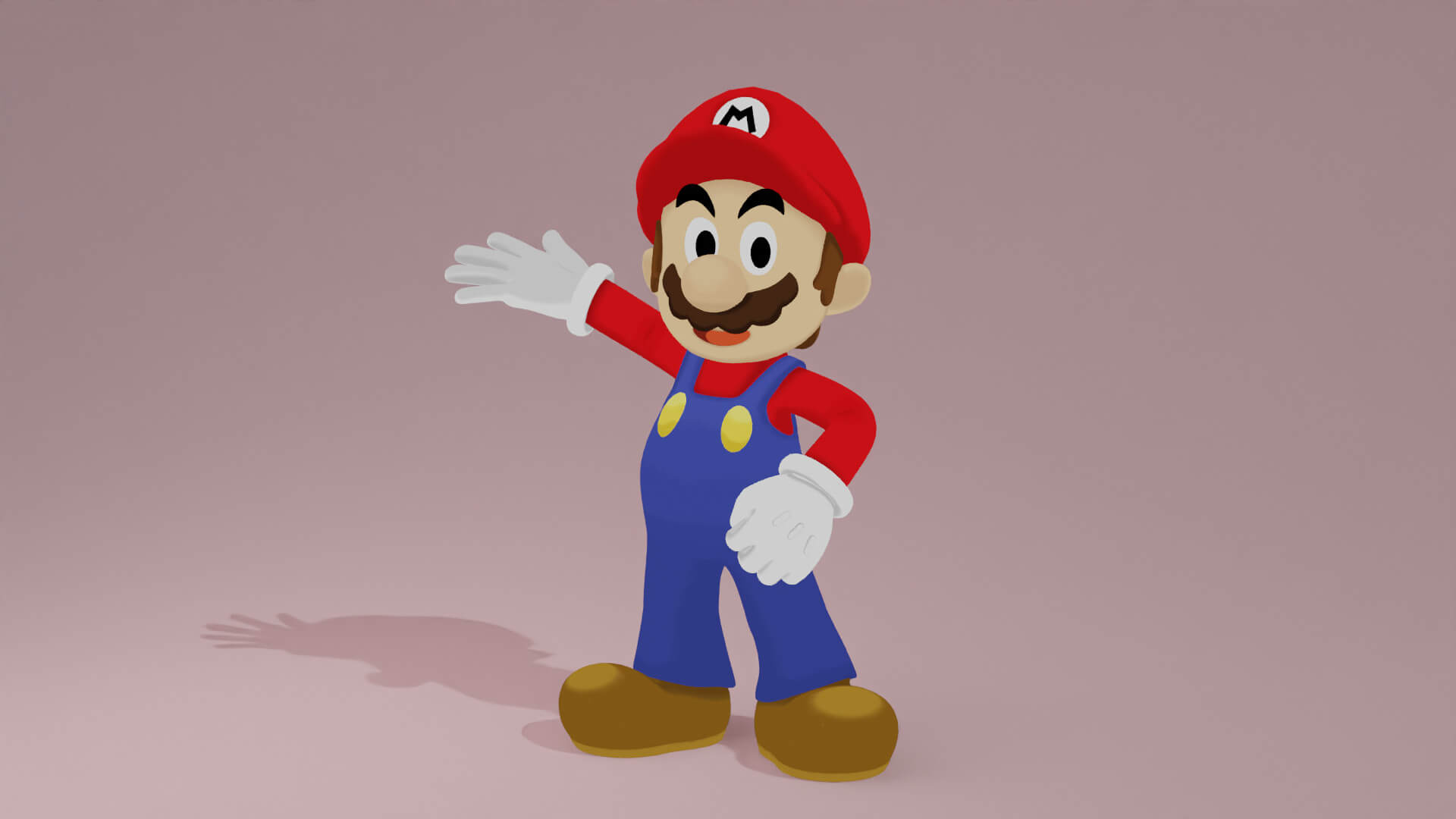 Mario From The Mario and Luigi Games - 3D Model by clickdamn
