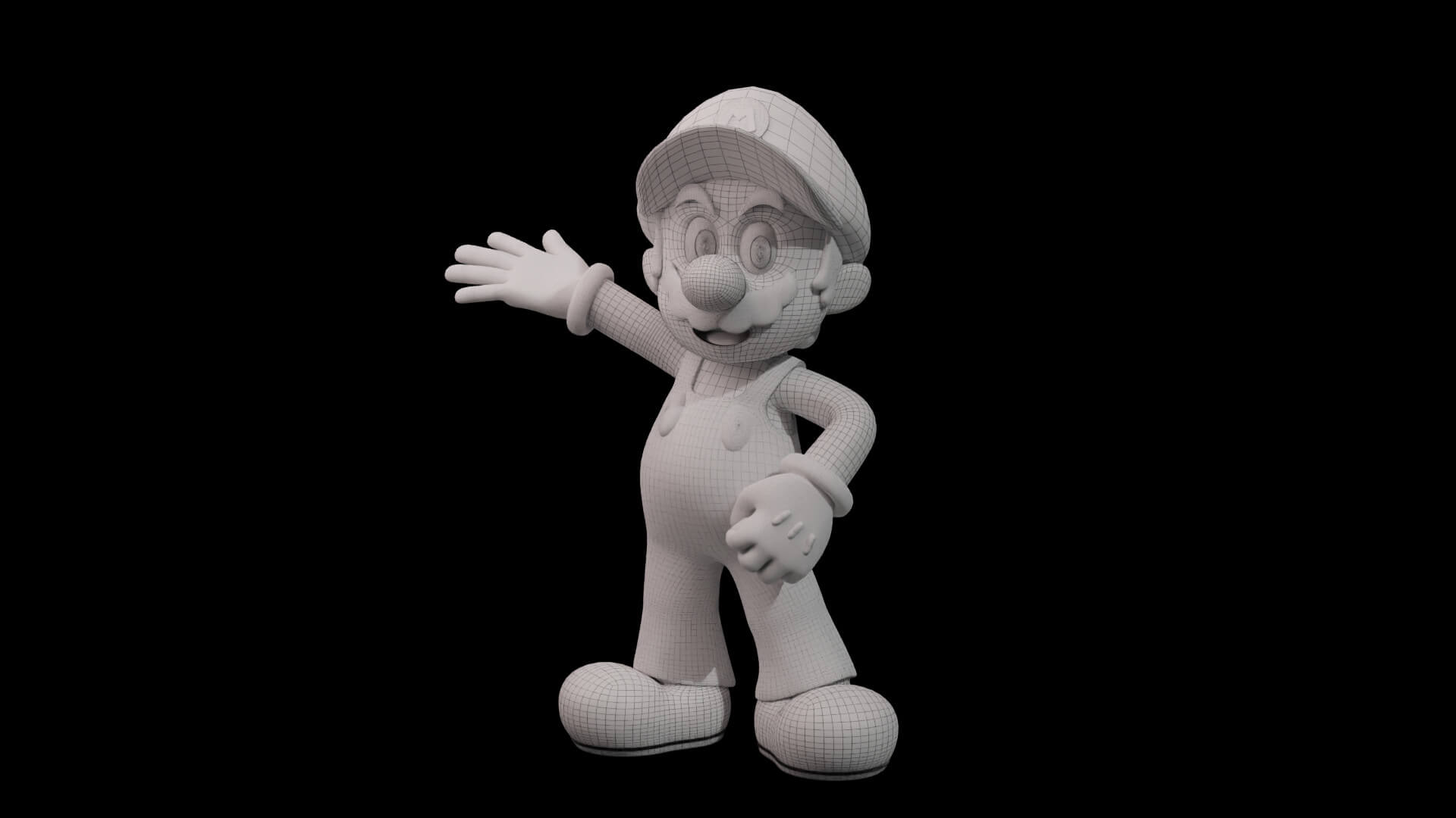 Mario From The Mario and Luigi Games - 3D Model by clickdamn