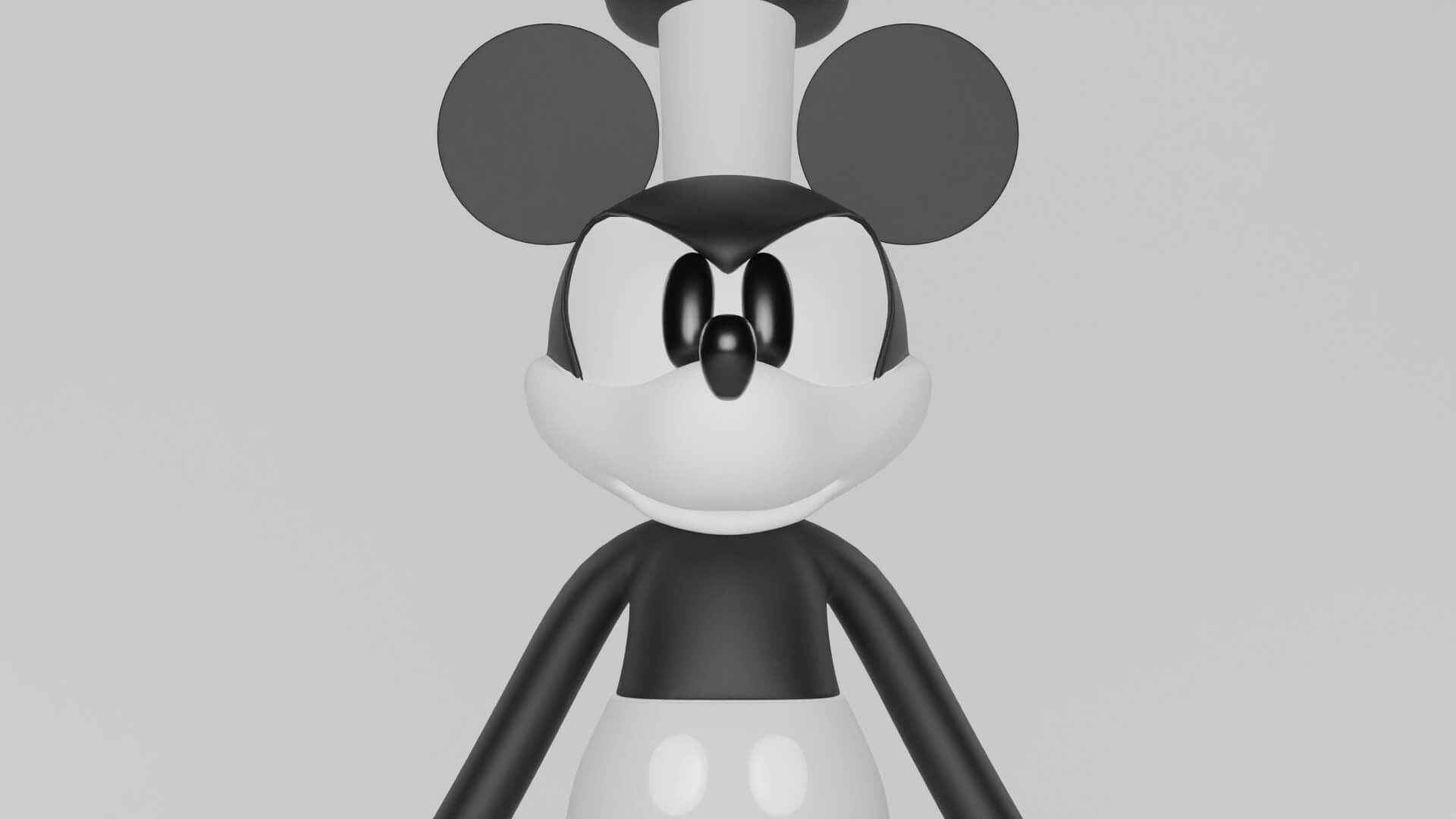 Mickey Mouse - 3D Model by clickdamn