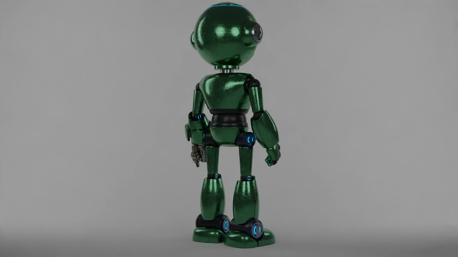New Modern Robot V2 - 3D Model by clickdamn