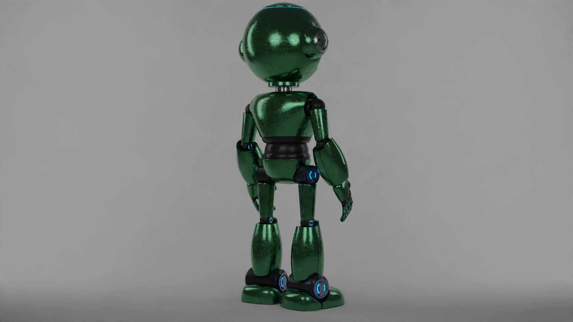 New Modern Robot V2 - 3D Model by clickdamn