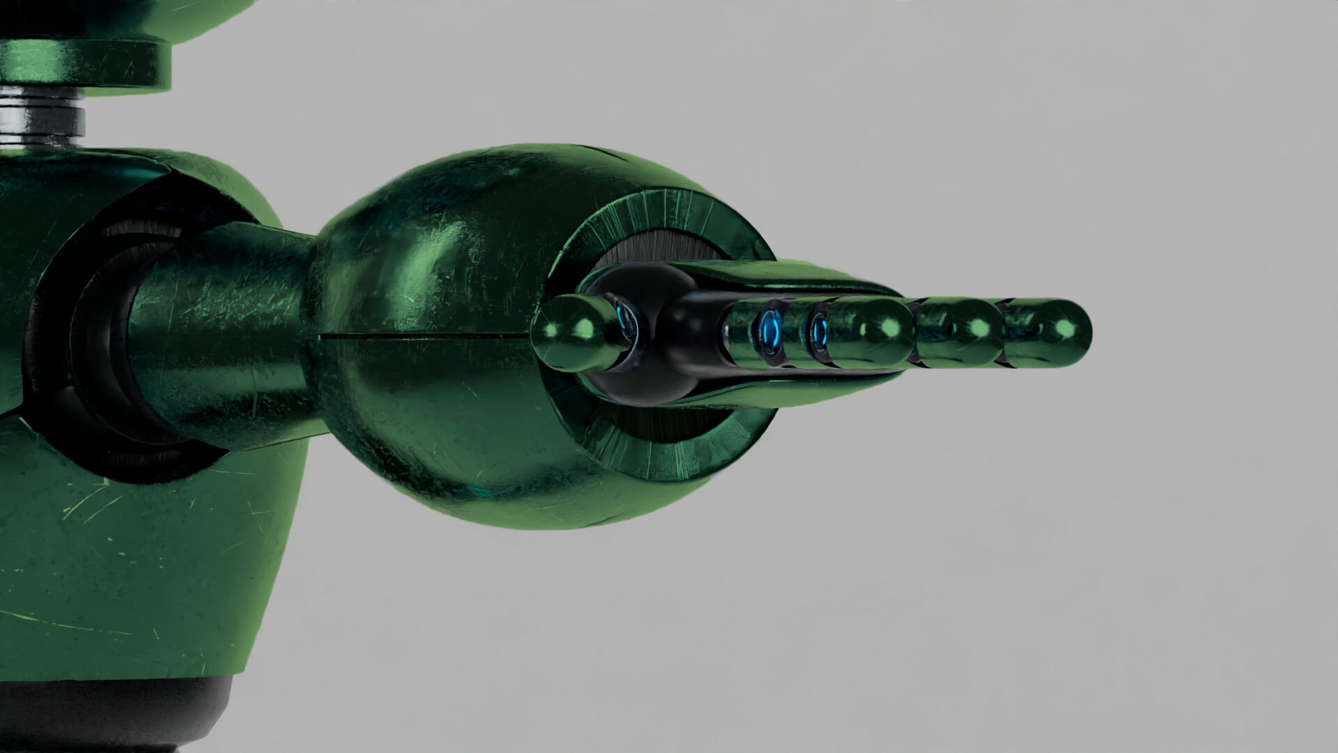 New Modern Robot V2 - 3D Model by clickdamn