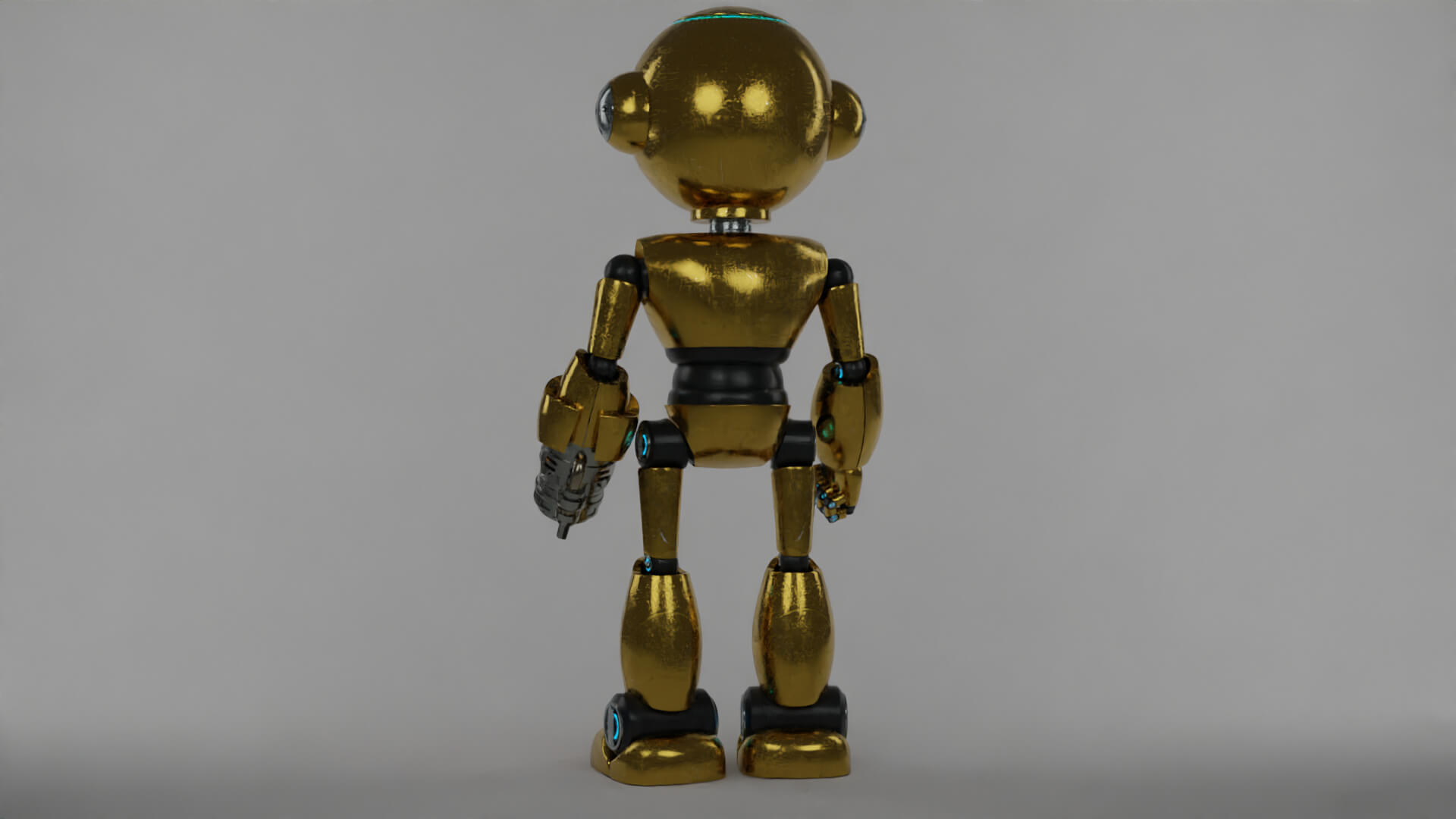 New Modern Robot V3 - 3D Model by clickdamn