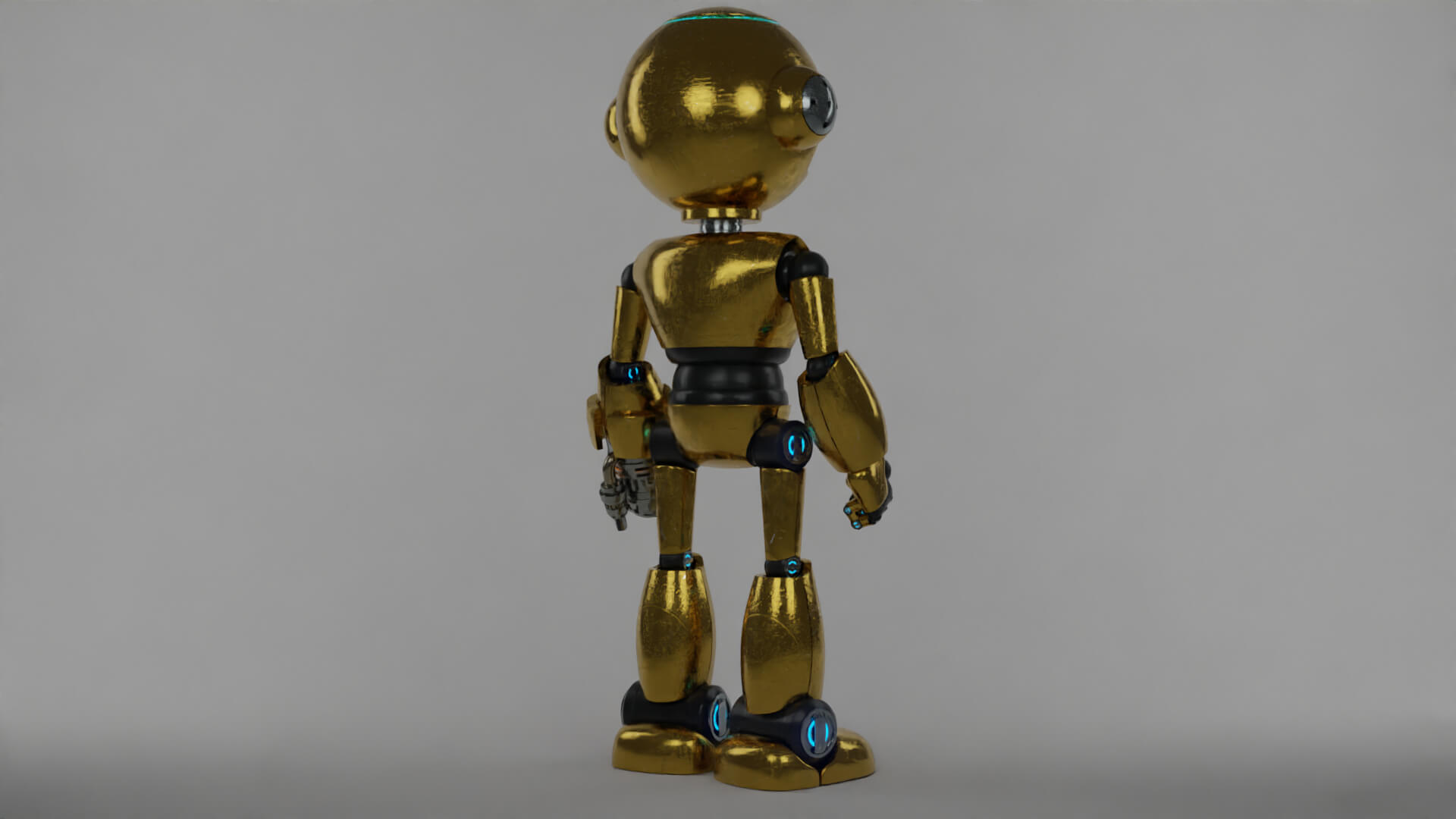 New Modern Robot V3 - 3D Model by clickdamn