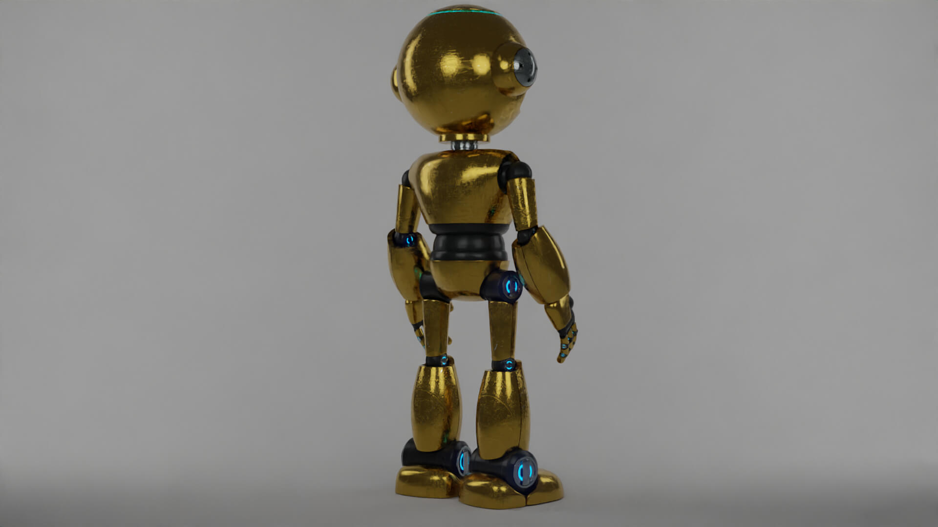 New Modern Robot V3 - 3D Model by clickdamn