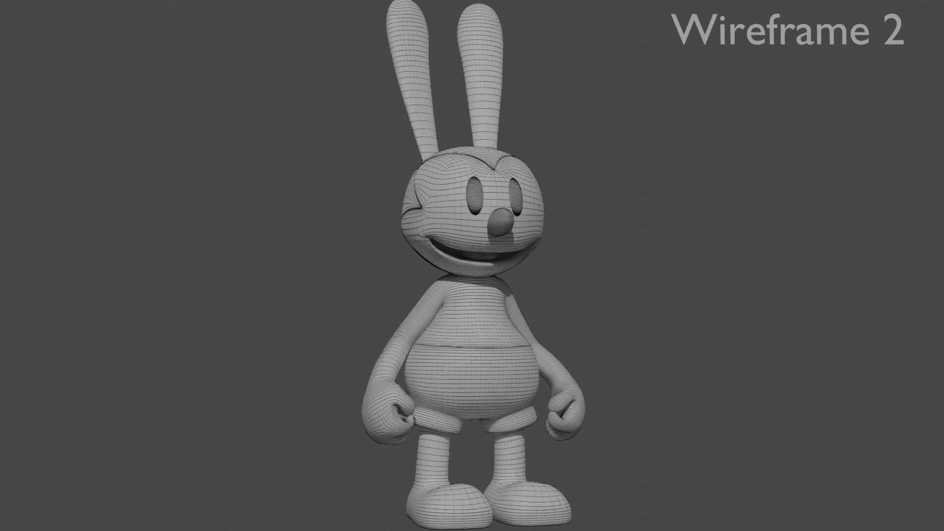 Oswald The Rabbit - 3D Model by clickdamn