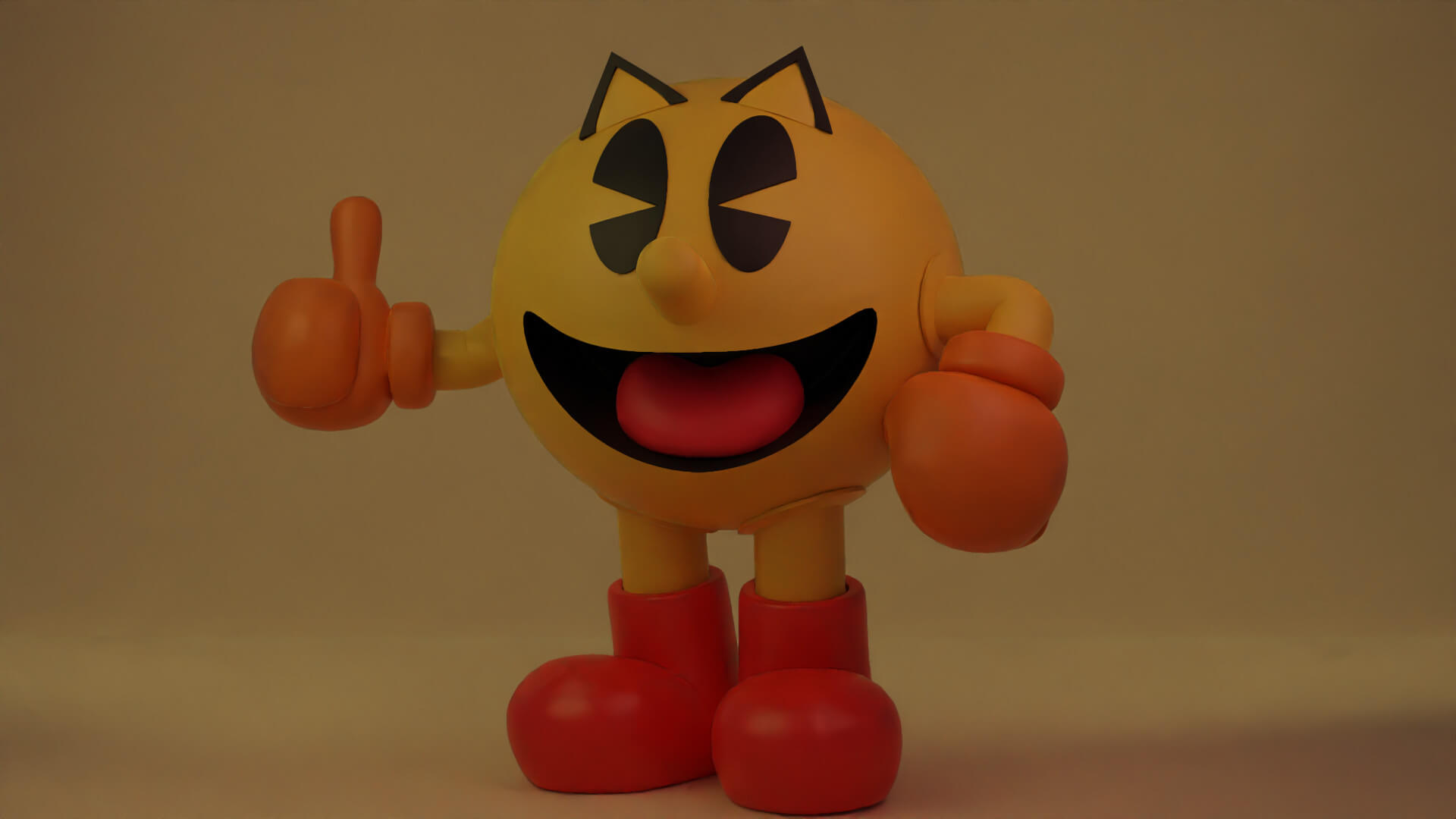 Pacman - 3D Model by clickdamn