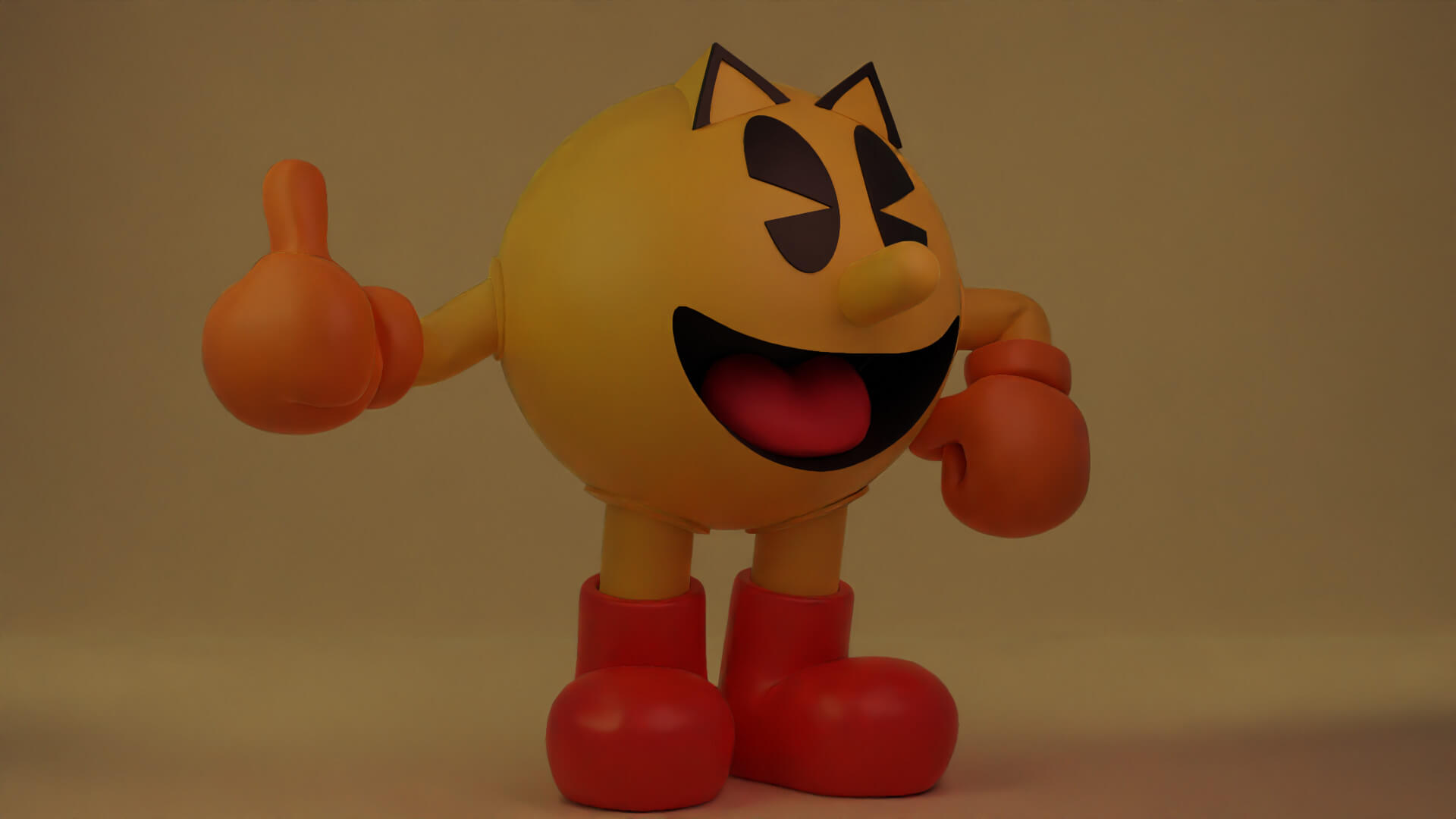 Pacman - 3D Model by clickdamn