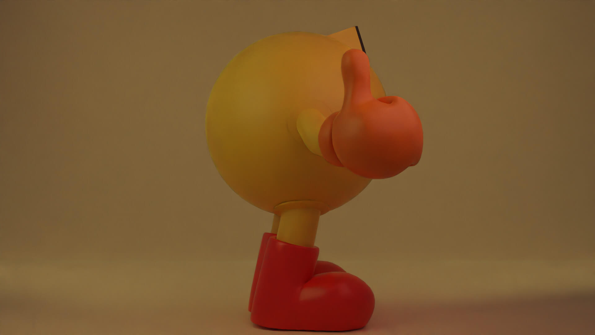 Pacman - 3D Model by clickdamn