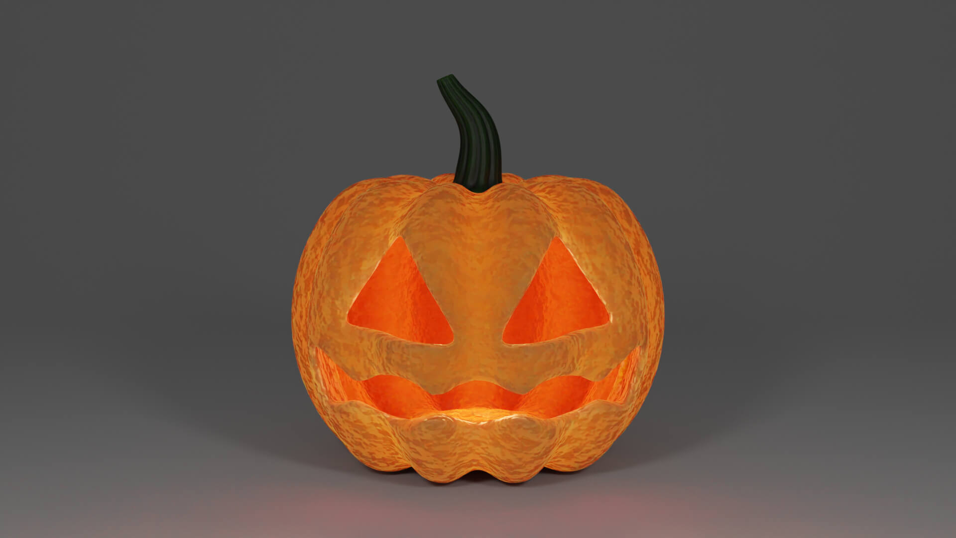 Pumpkin Lantern - 3D Model by clickdamn