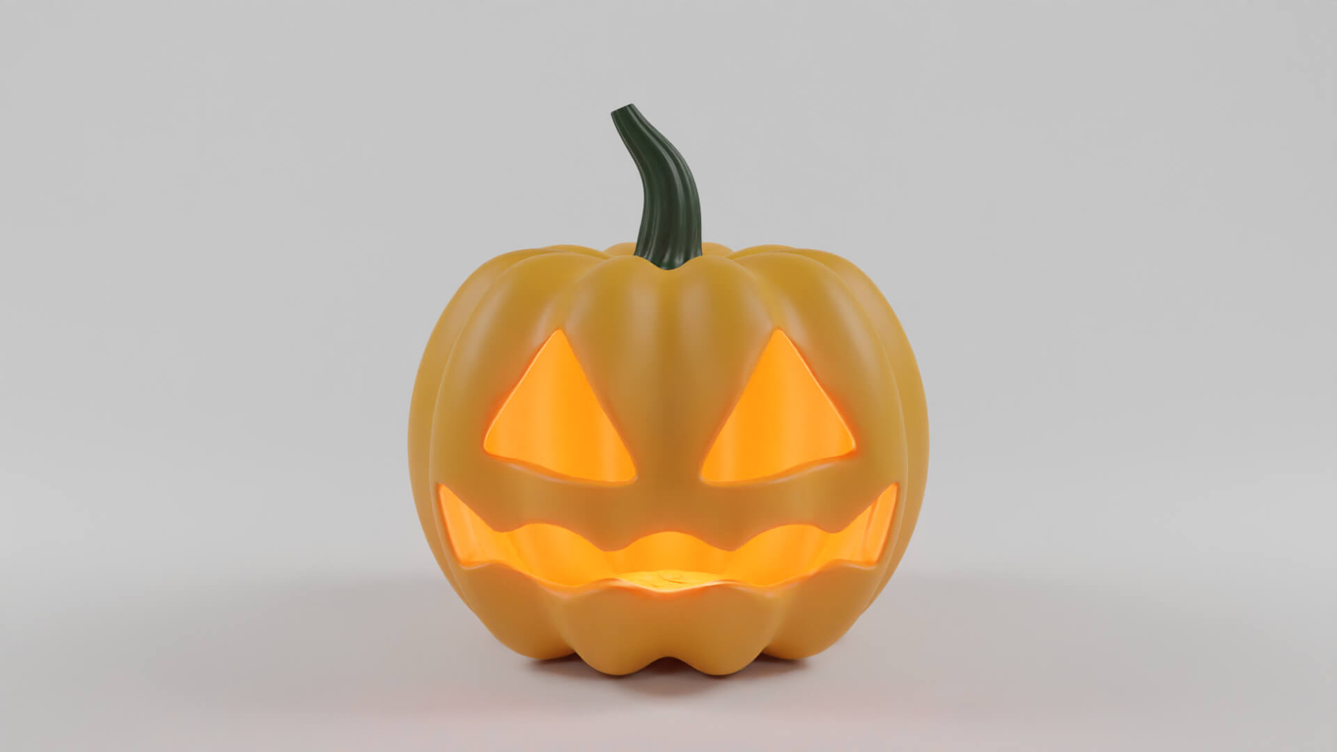 Pumpkin Lantern - 3D Model by clickdamn