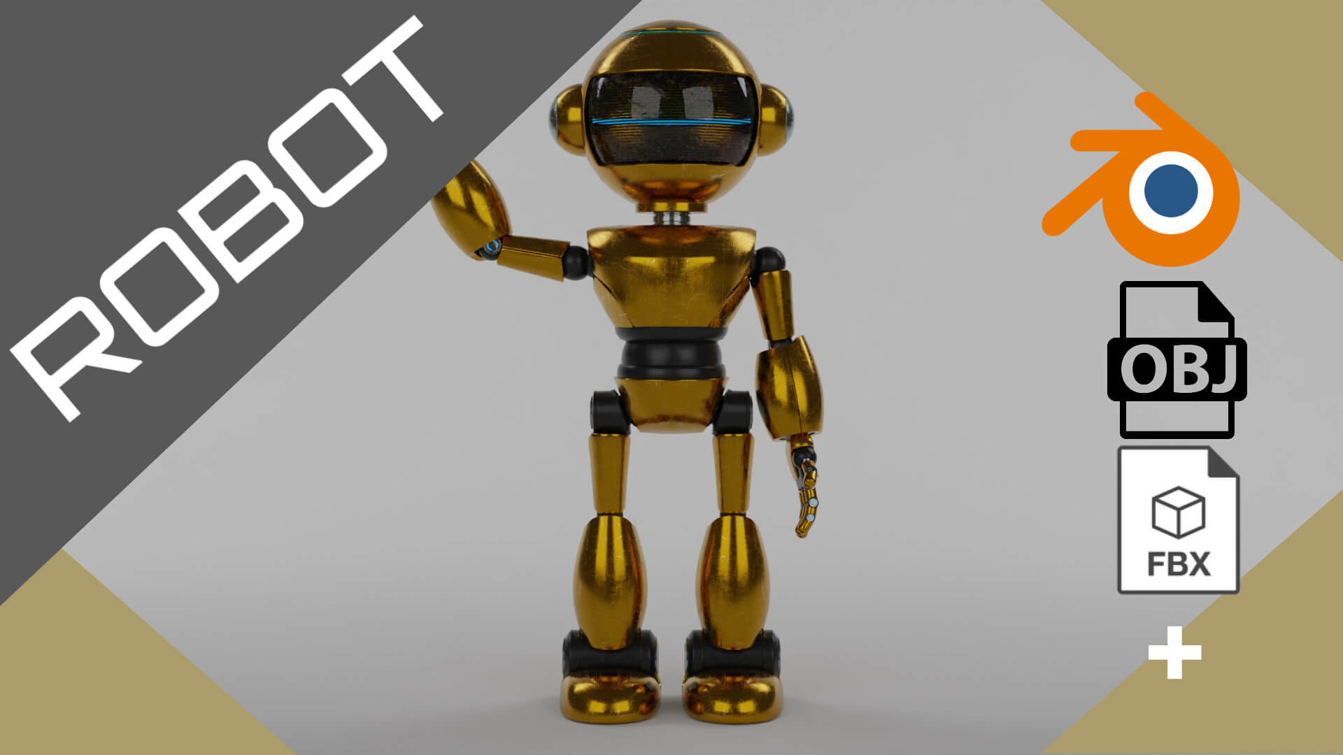 Robot: New Version - 3D Model by clickdamn