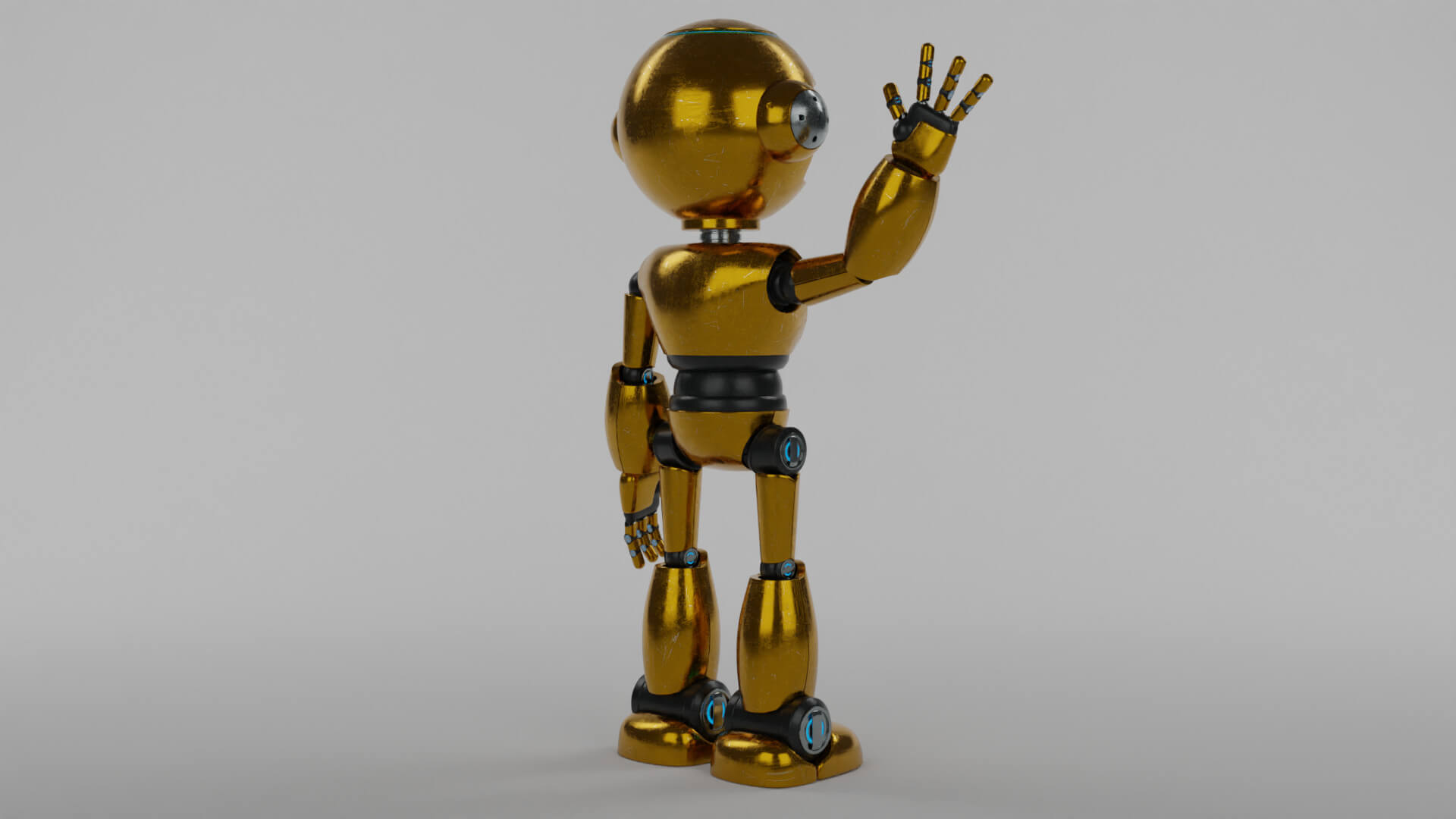 Robot: New Version - 3D Model by clickdamn