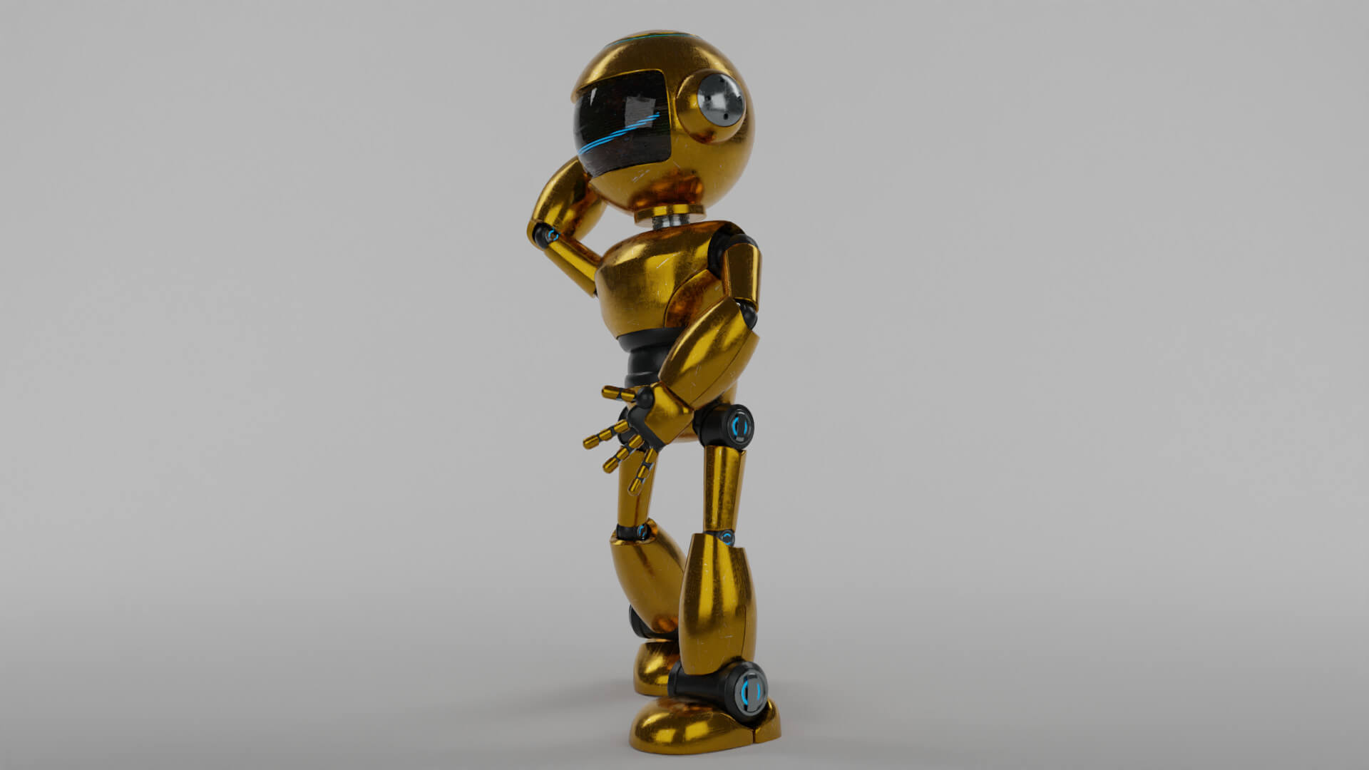 Robot: New Version - 3D Model by clickdamn