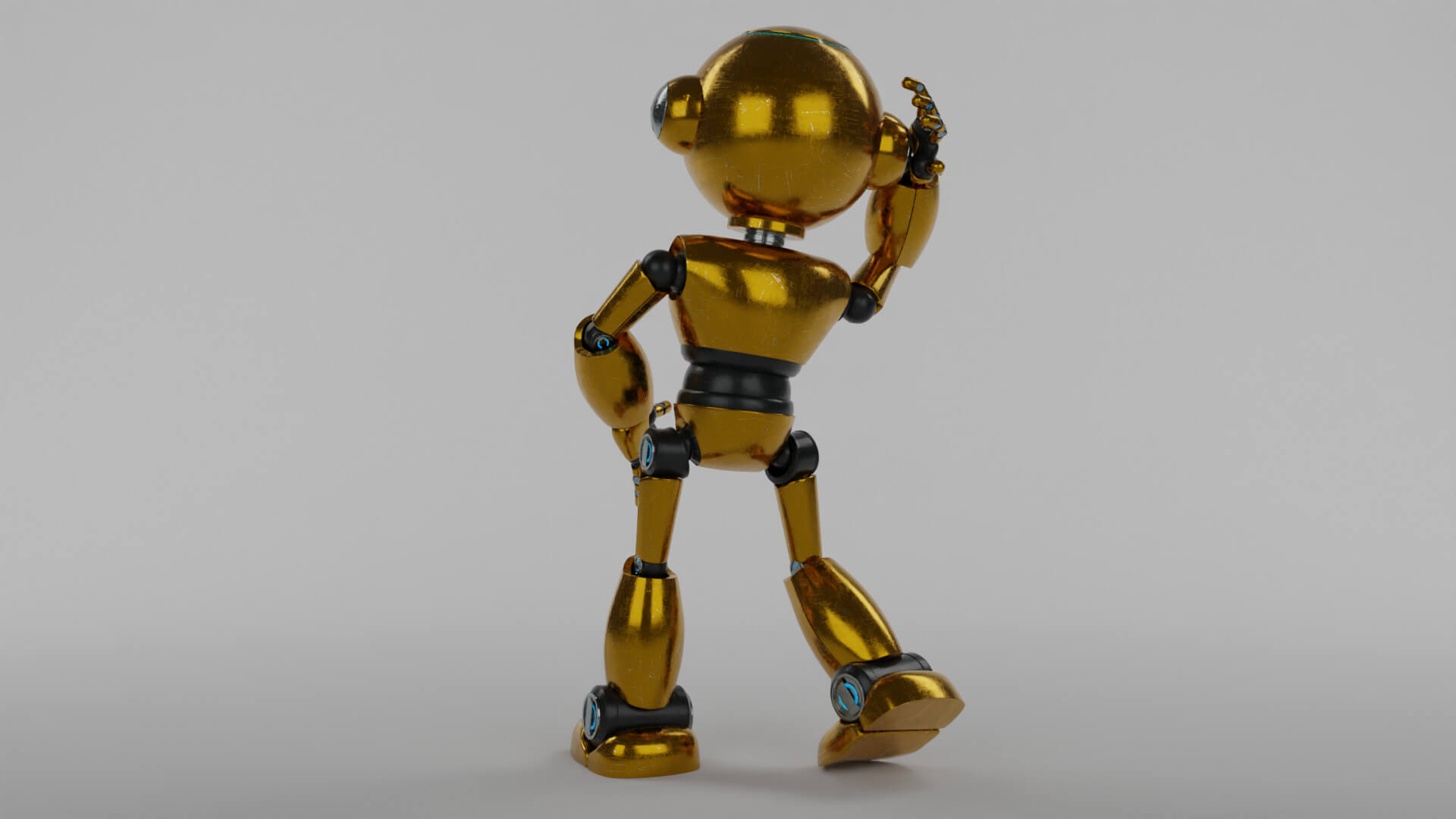 Robot: New Version - 3D Model by clickdamn