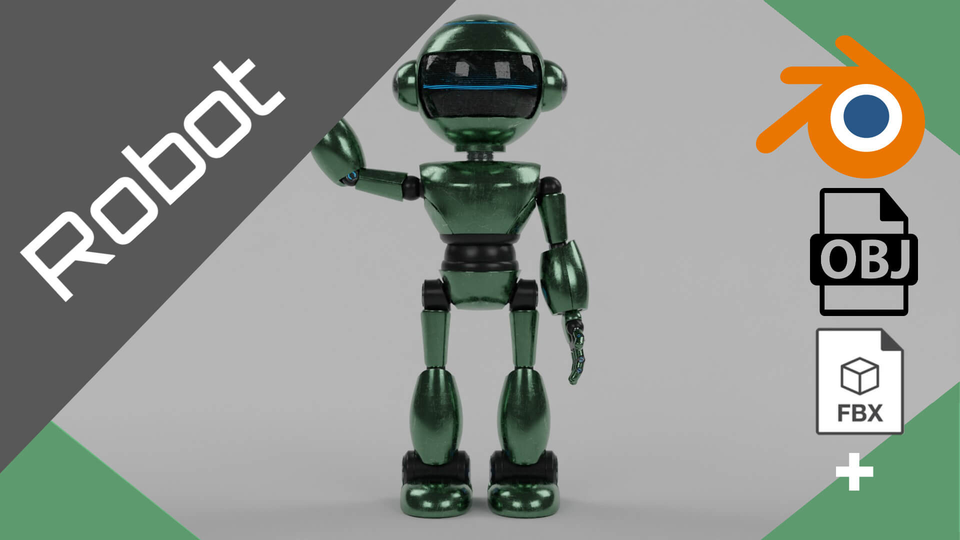 Robot: New Version - 3D Model by clickdamn