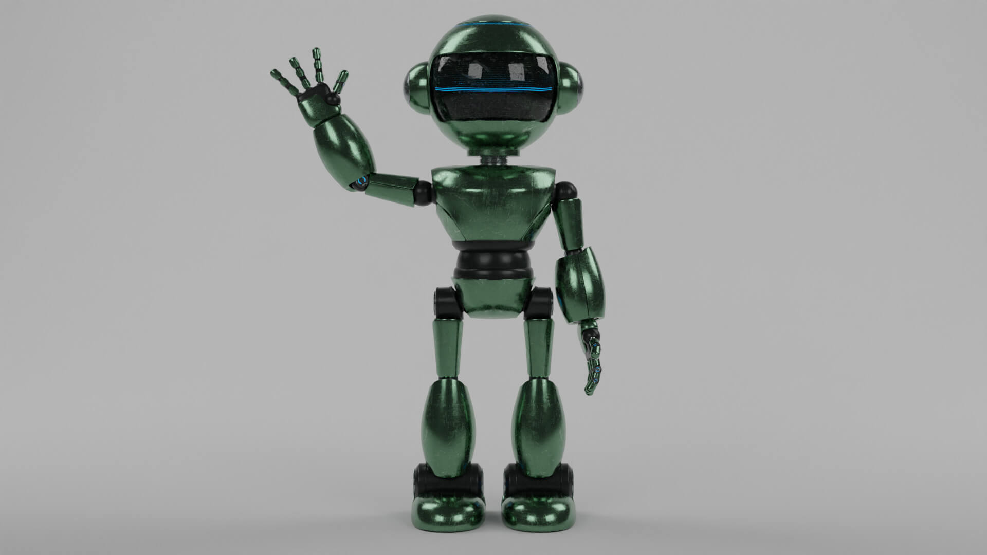 Robot: New Version - 3D Model by clickdamn