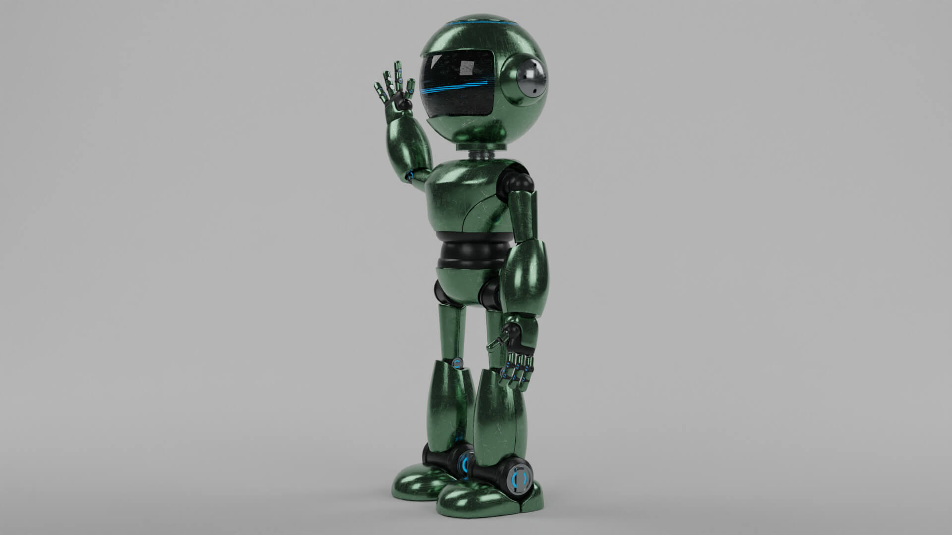 Robot: New Version - 3D Model by clickdamn