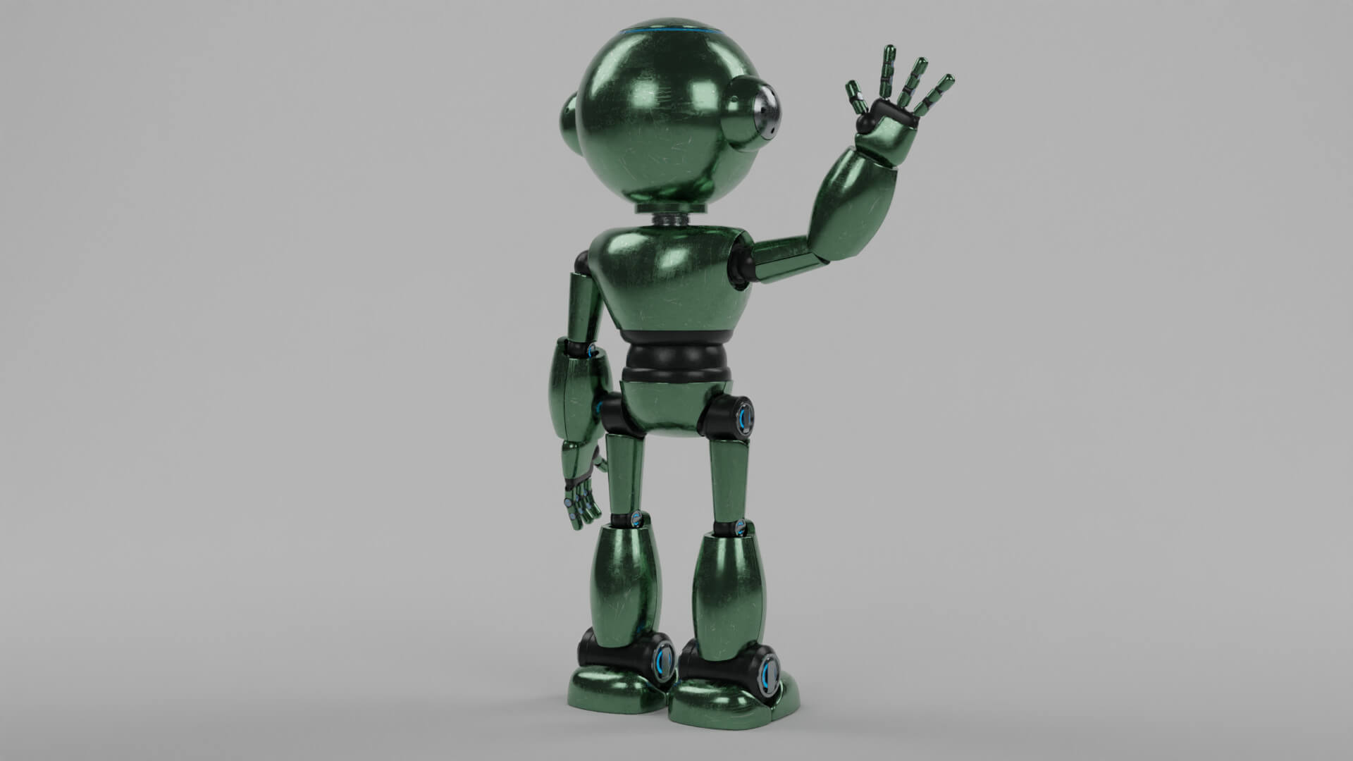 Robot: New Version - 3D Model by clickdamn