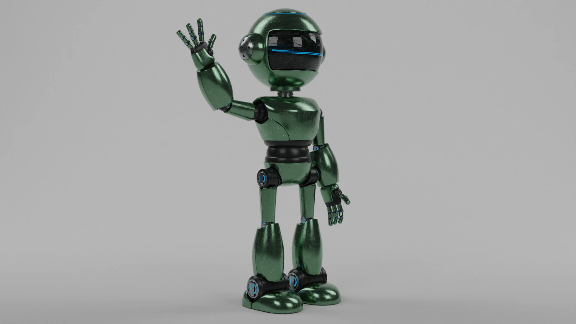 Robot: New Version - 3D Model by clickdamn