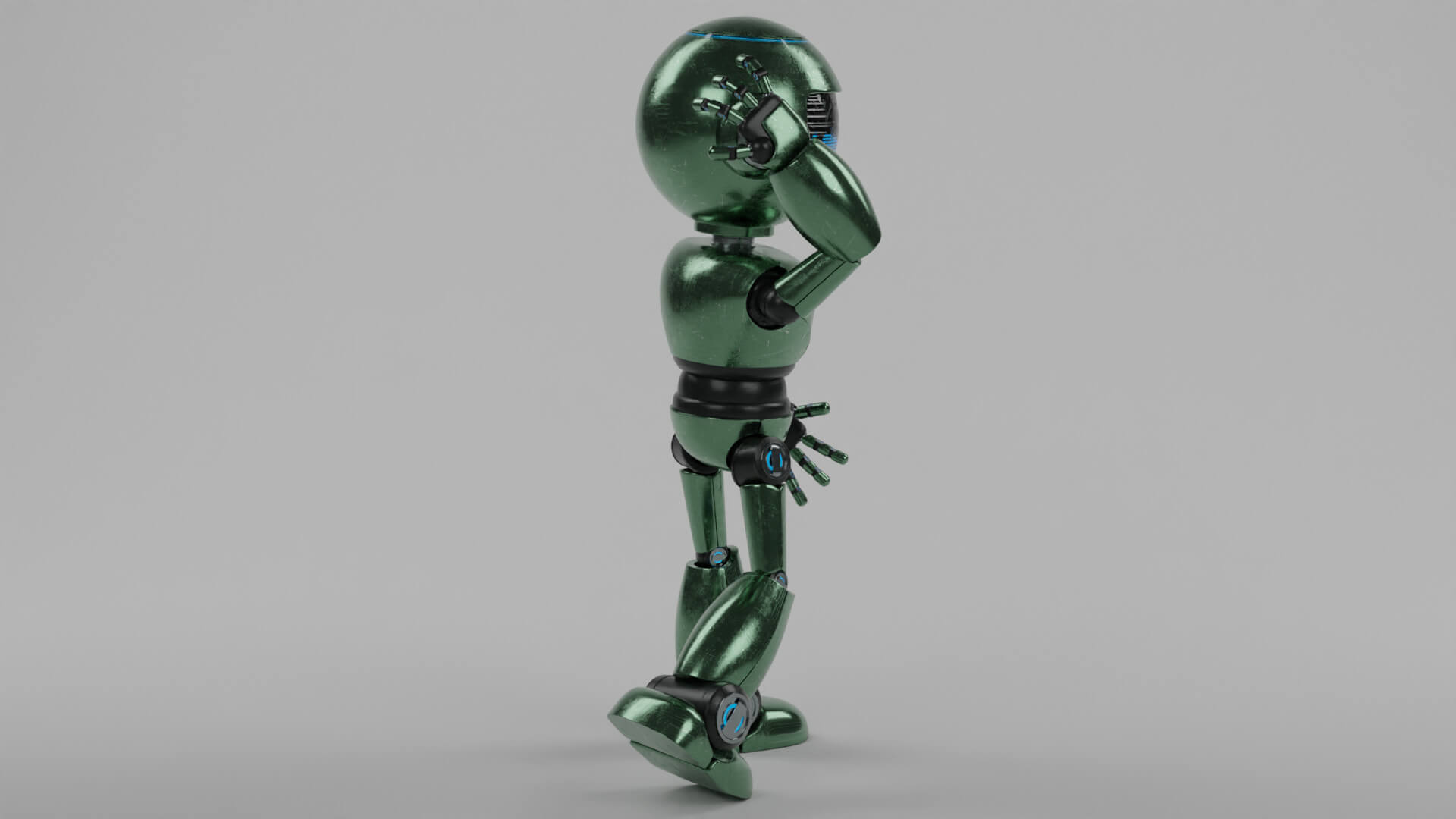 Robot: New Version - 3D Model by clickdamn