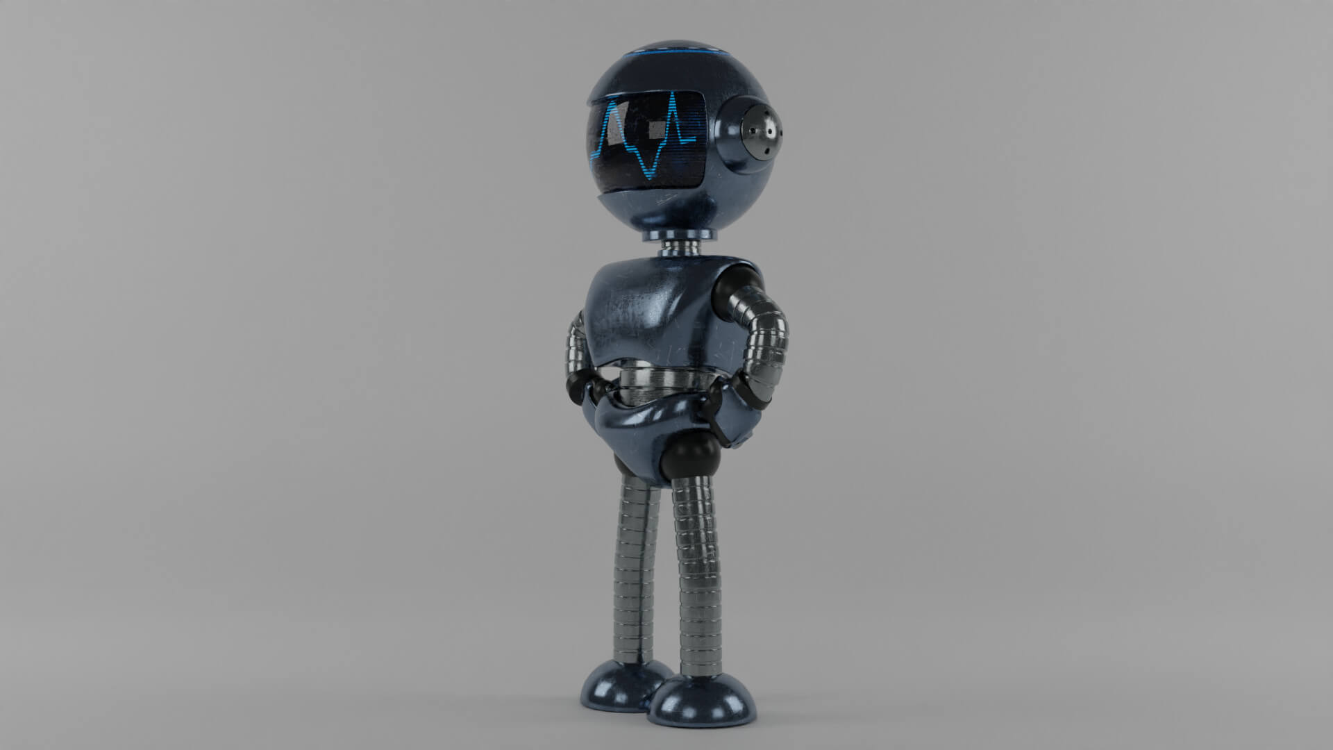 Robot: Simple - 3D Model by clickdamn
