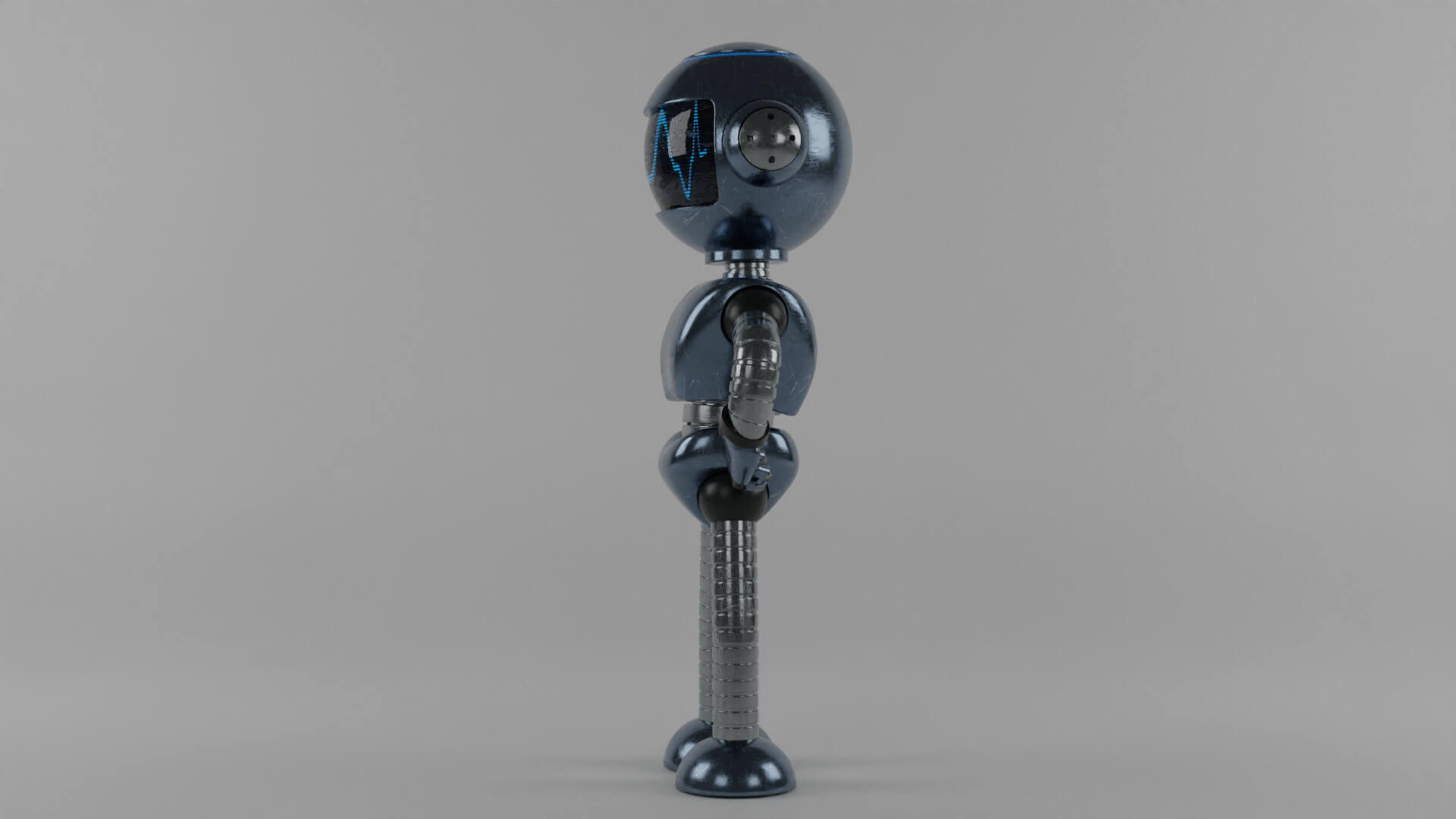 Robot: Simple - 3D Model by clickdamn