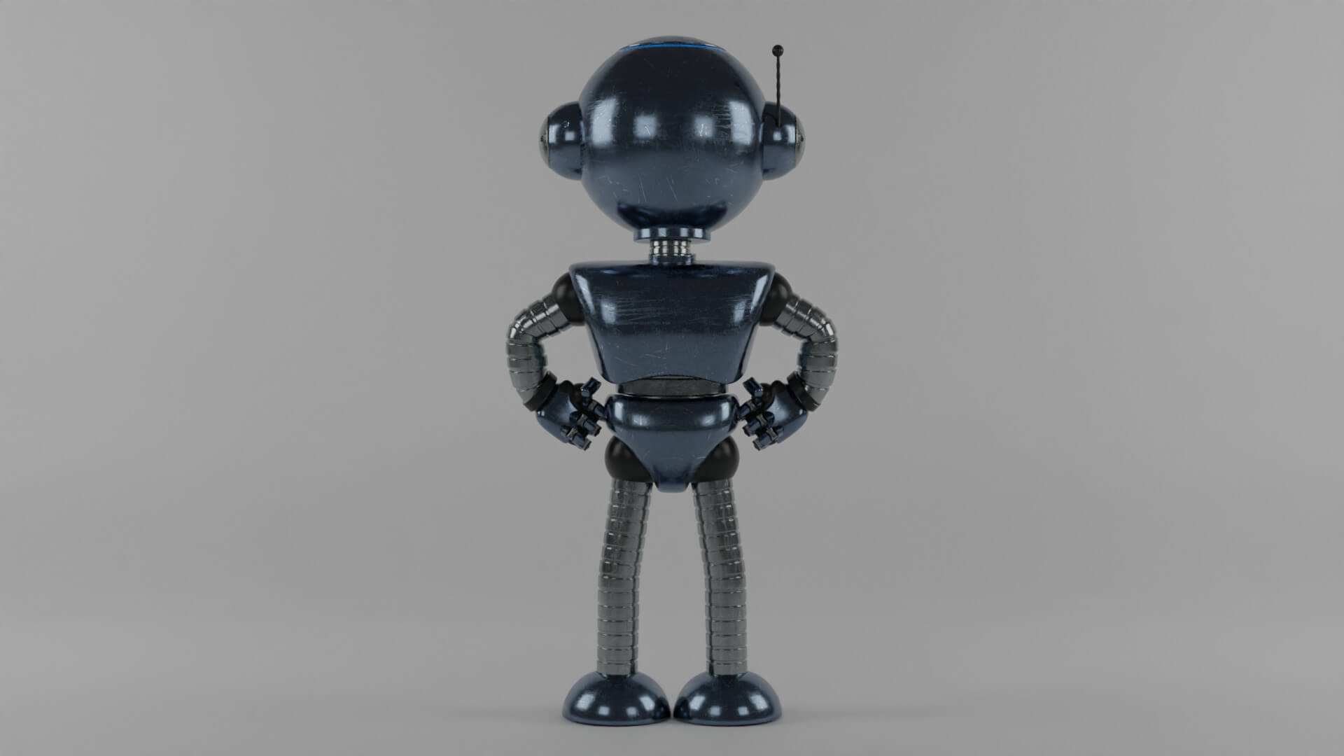 Robot: Simple - 3D Model by clickdamn