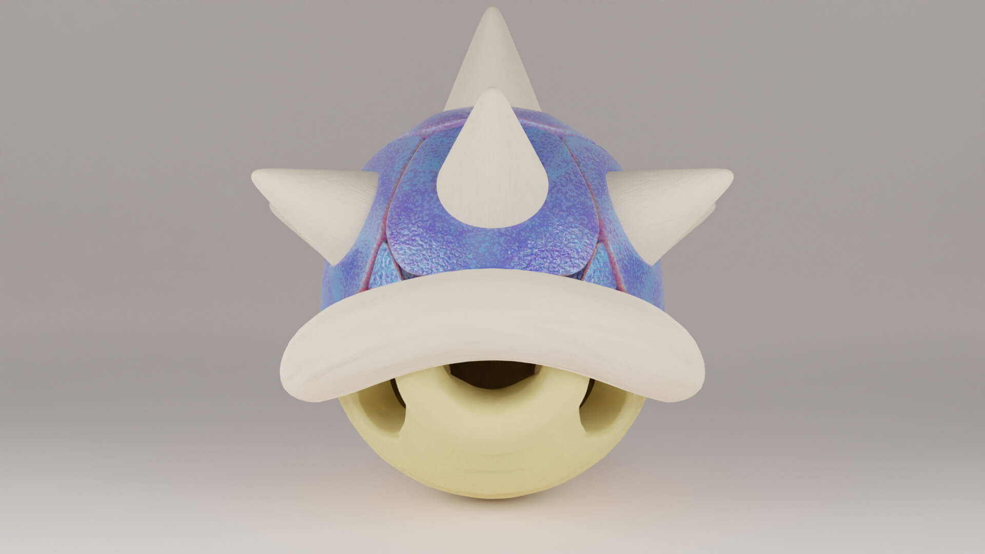 Shells and Spiny Shell - 3D Model by clickdamn