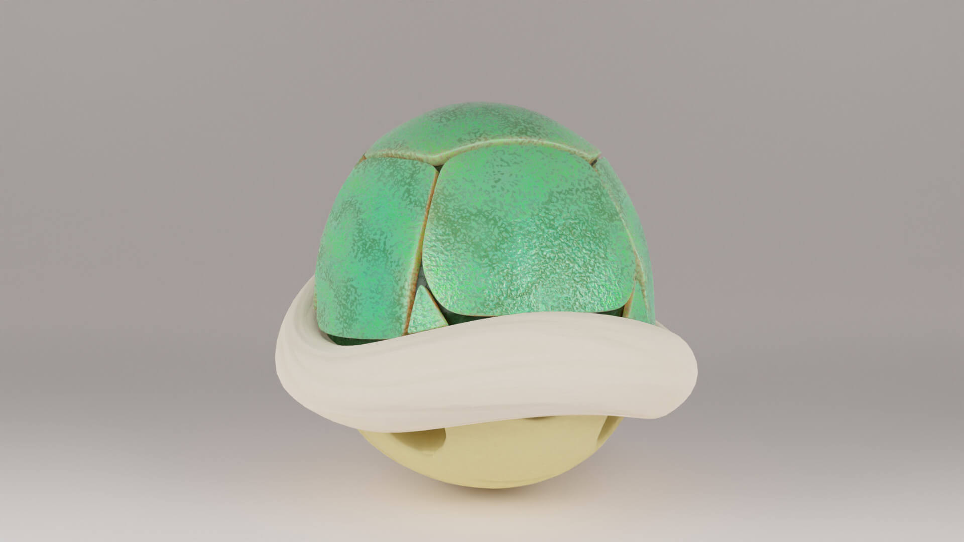 Shells and Blue Shell - 3D Model by clickdamn