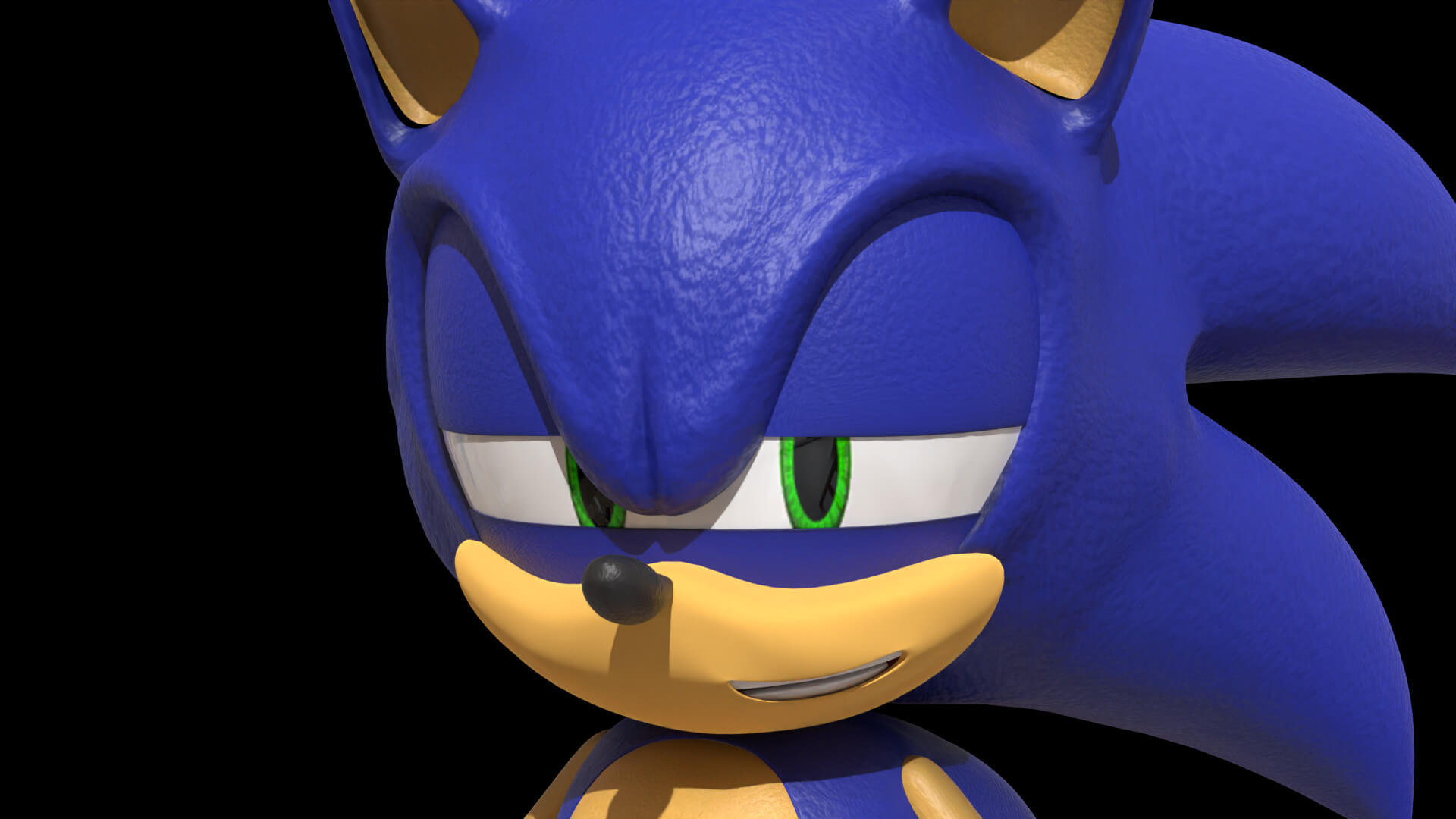 Sonic The Hedgehog - 3D Model by clickdamn