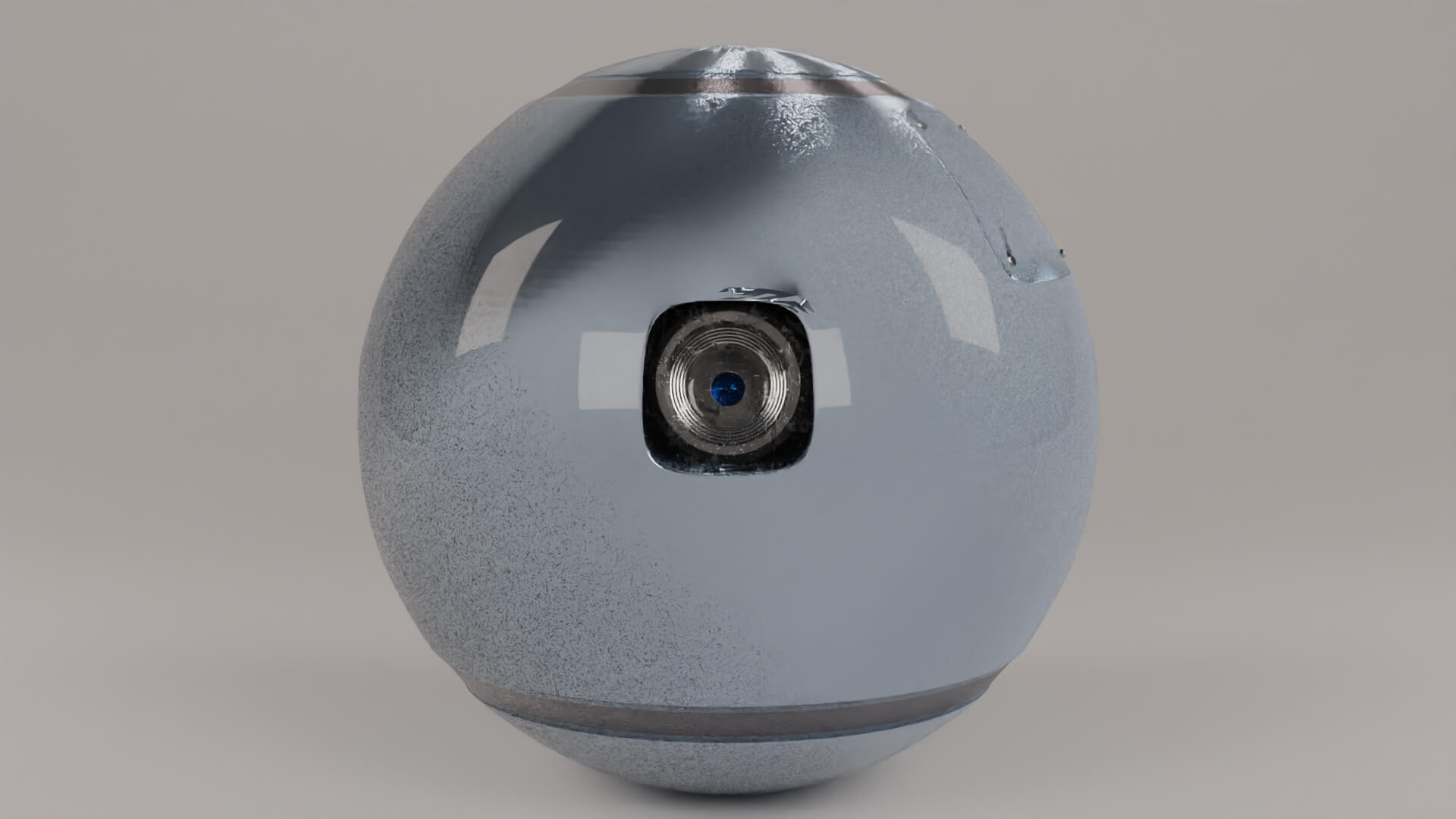 Spherical Robot - 3D Model by clickdamn