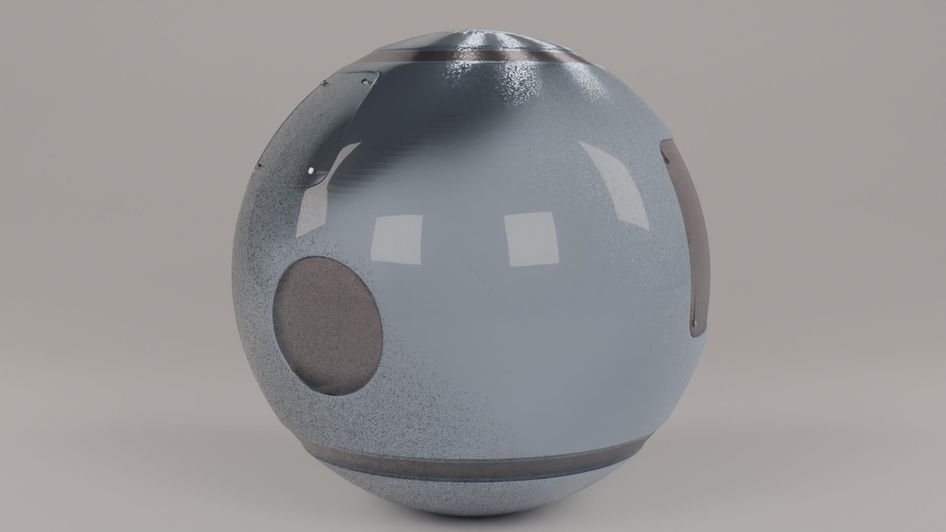 Spherical Robot - 3D Model by clickdamn