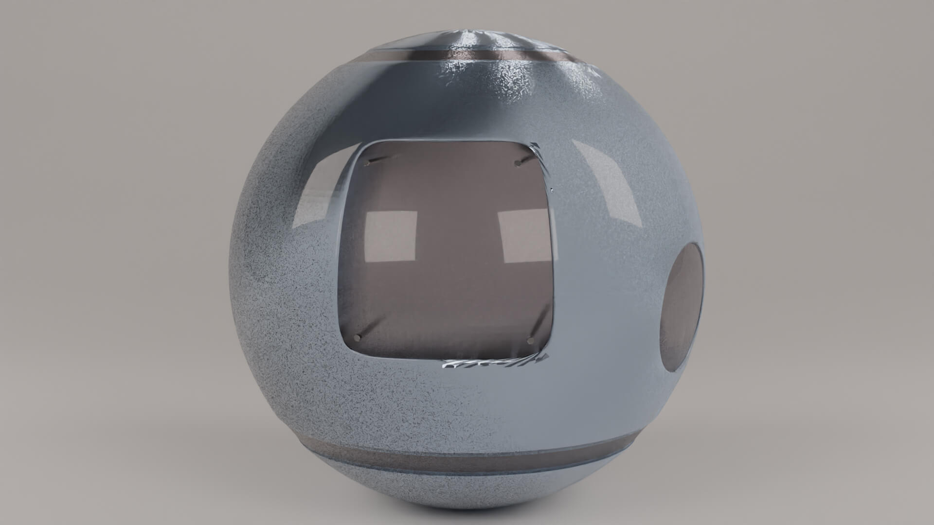 Spherical Robot - 3D Model by clickdamn