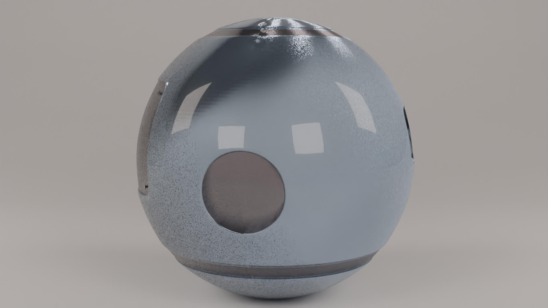 Spherical Robot - 3D Model by clickdamn