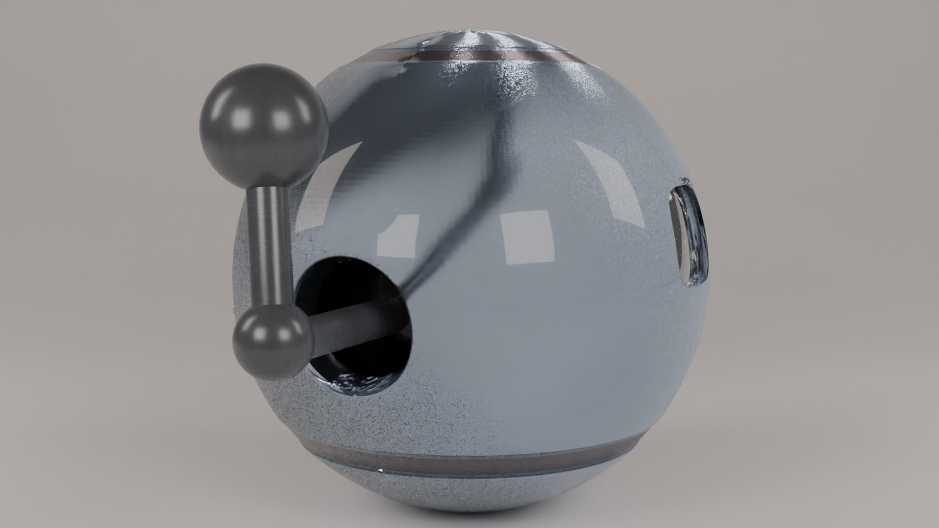 Spherical Robot - 3D Model by clickdamn