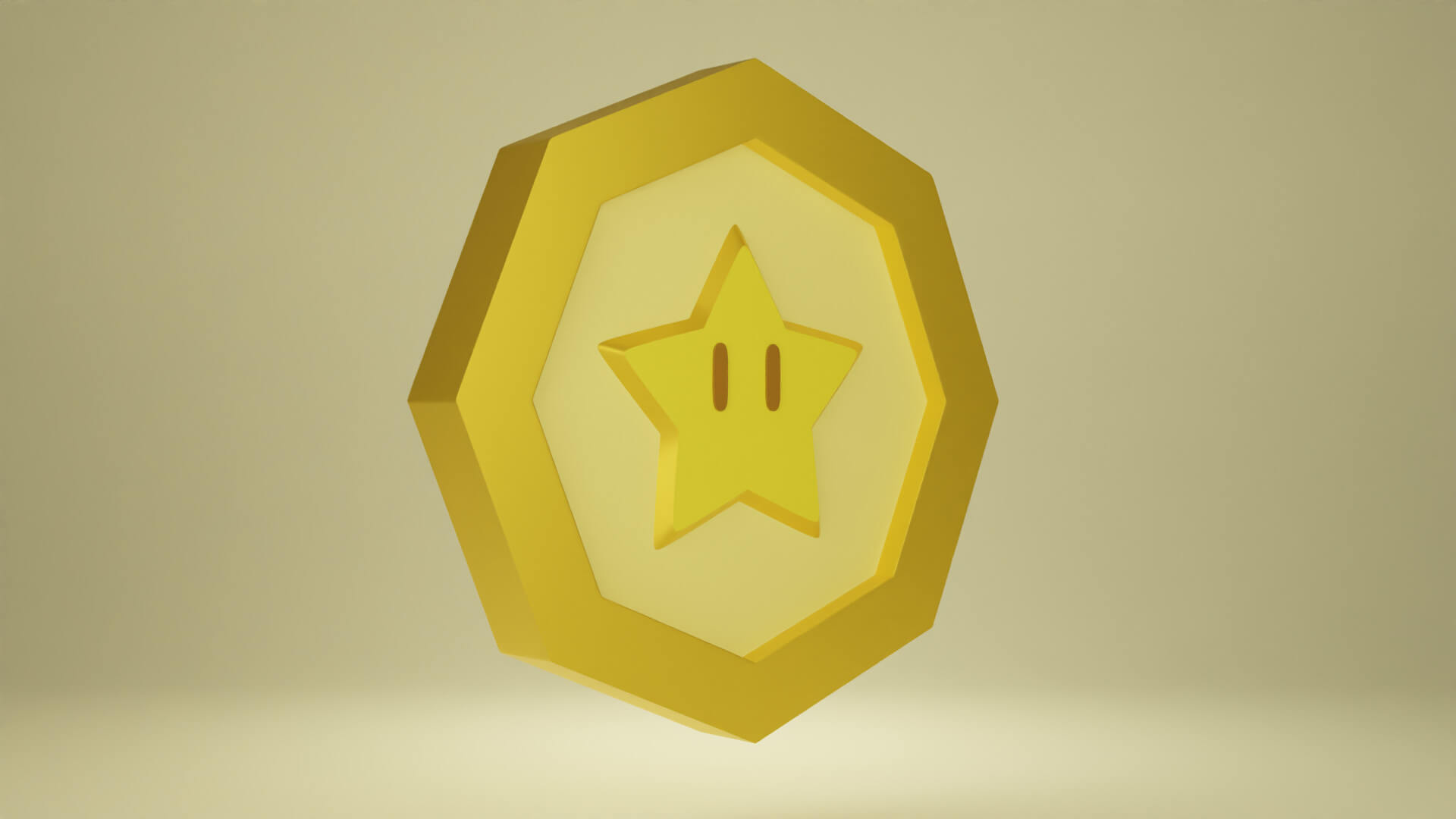 Star Medal Super Mario 3D Land by clickdamn
