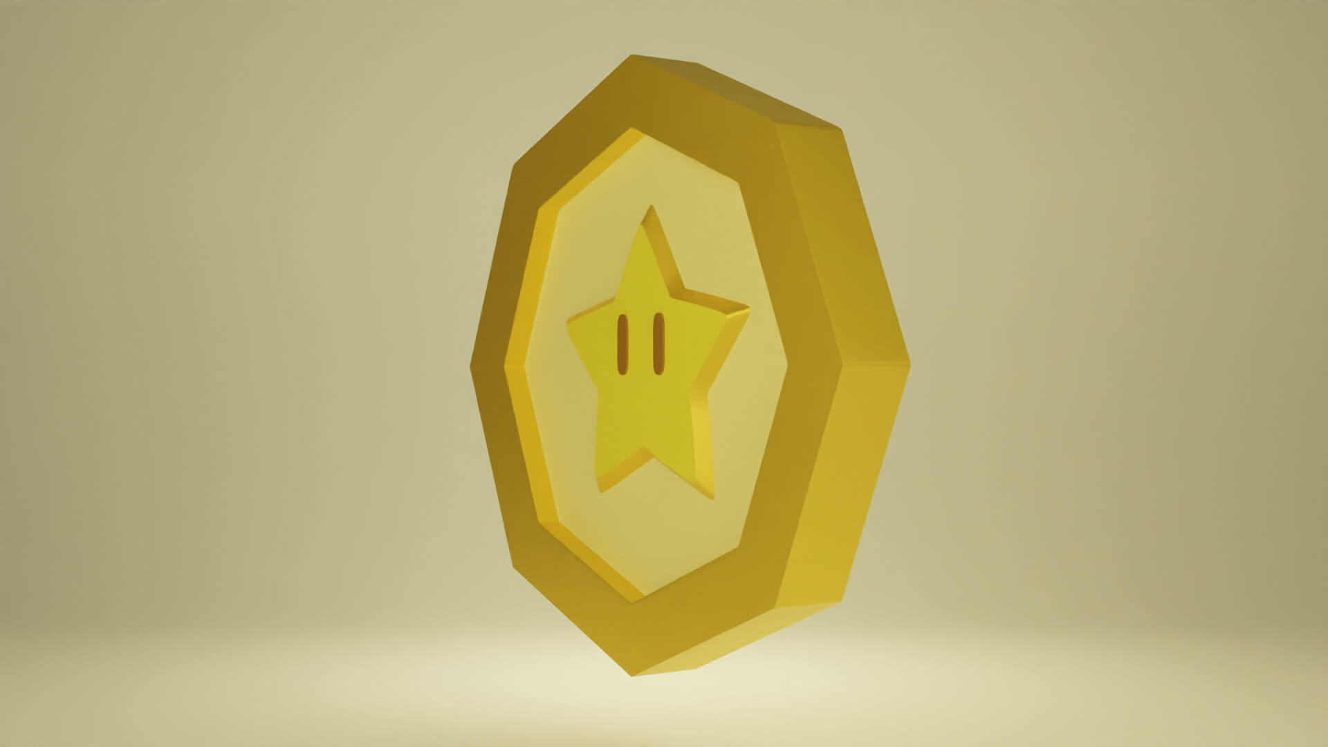 Star Medal Super Mario 3D Land by clickdamn