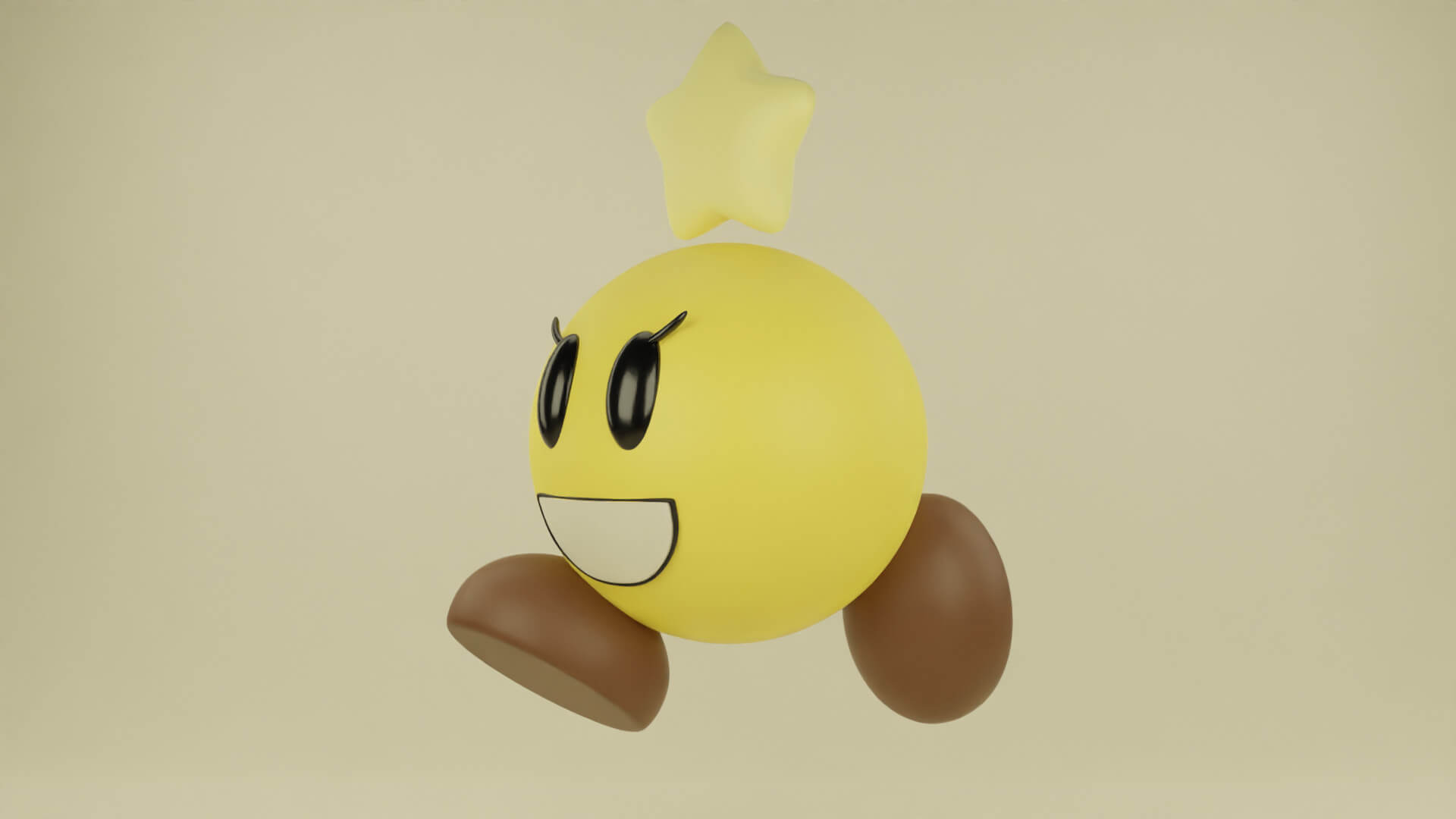 Stralow From Mario and Luigi's Games - 3D Model by clickdamn