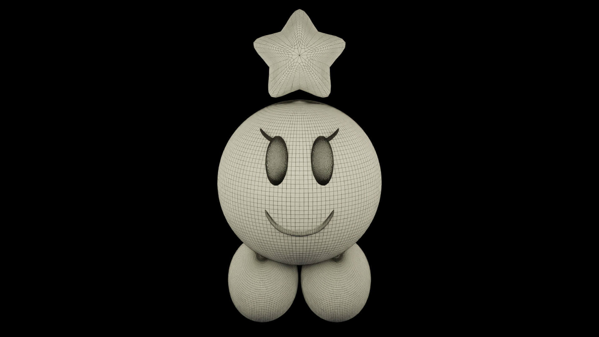 Stralow From Mario and Luigi's Games - 3D Model by clickdamn