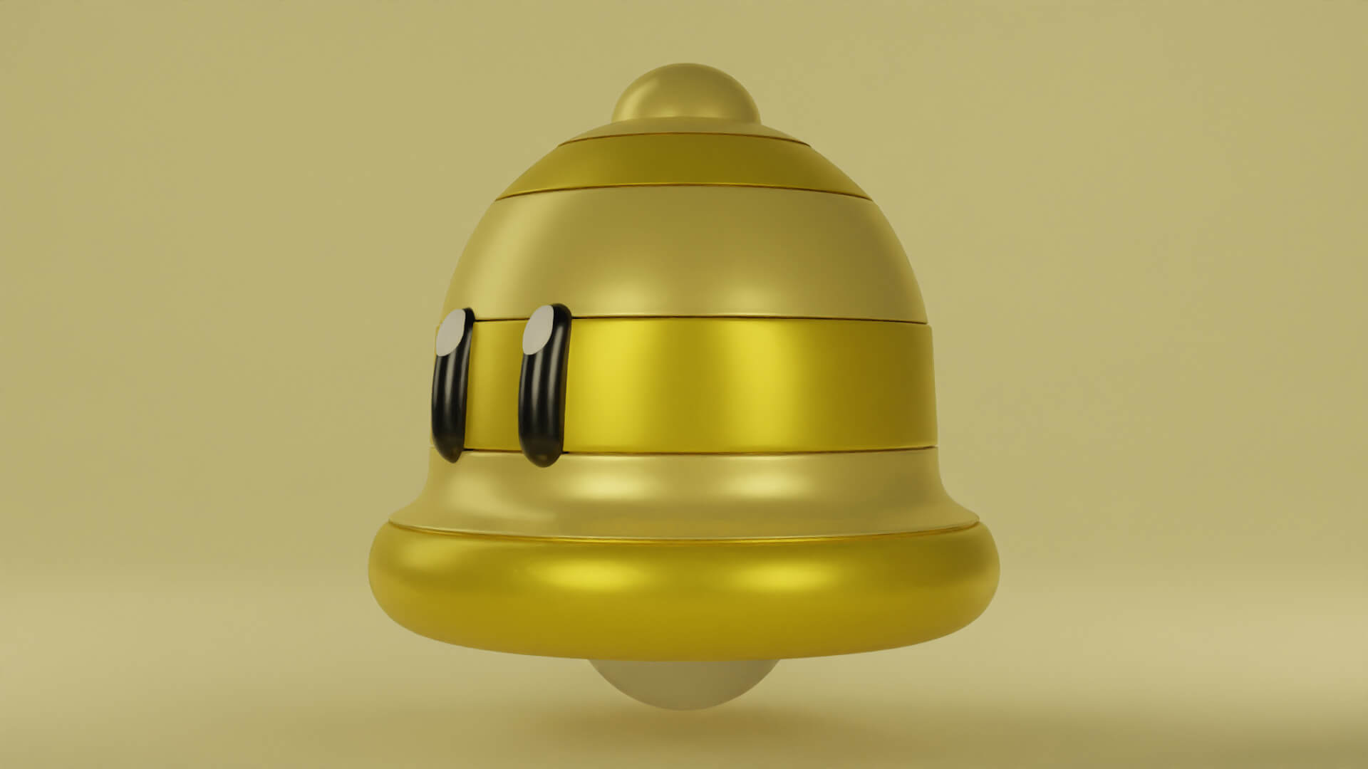 Super Bell From Mario Games - 3D Model by clickdamn