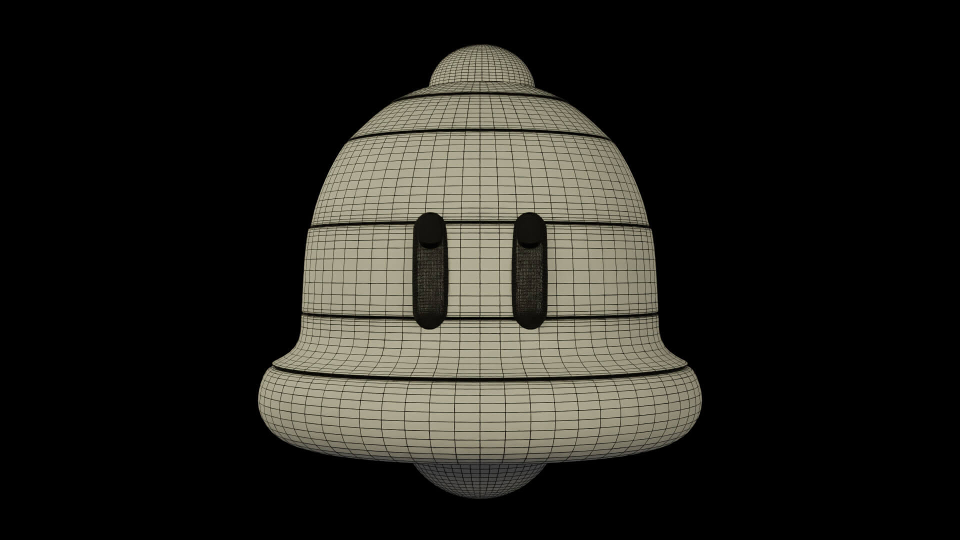 Super Bell From Mario Games - 3D Model by clickdamn