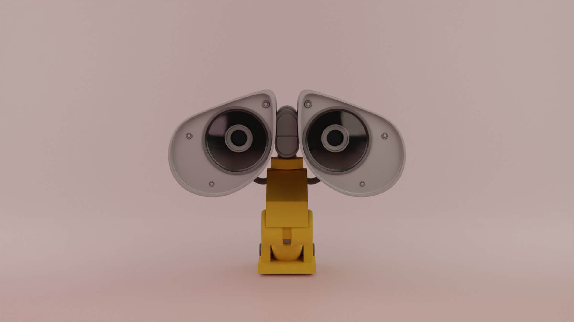 Wall-E Beta Version Free 3D Model by clickdamn