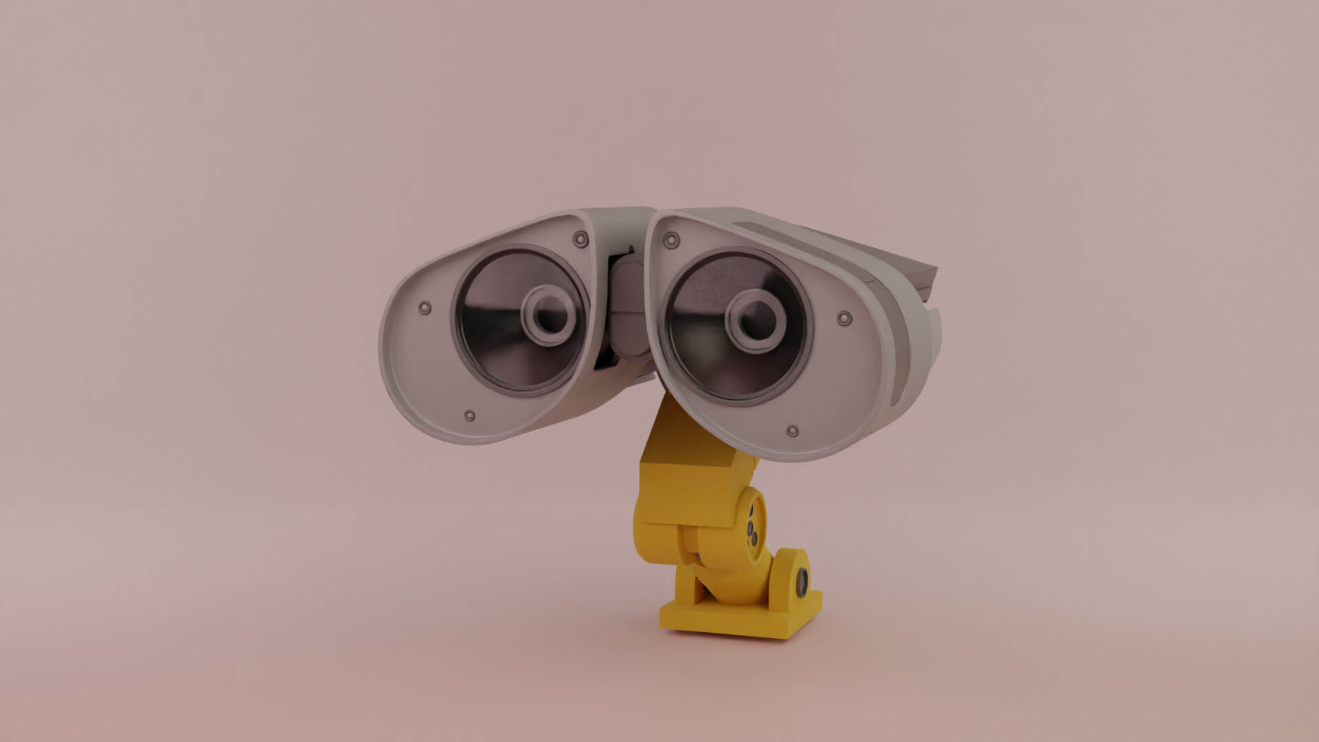 Wall-E Beta Version Free 3D Model by clickdamn