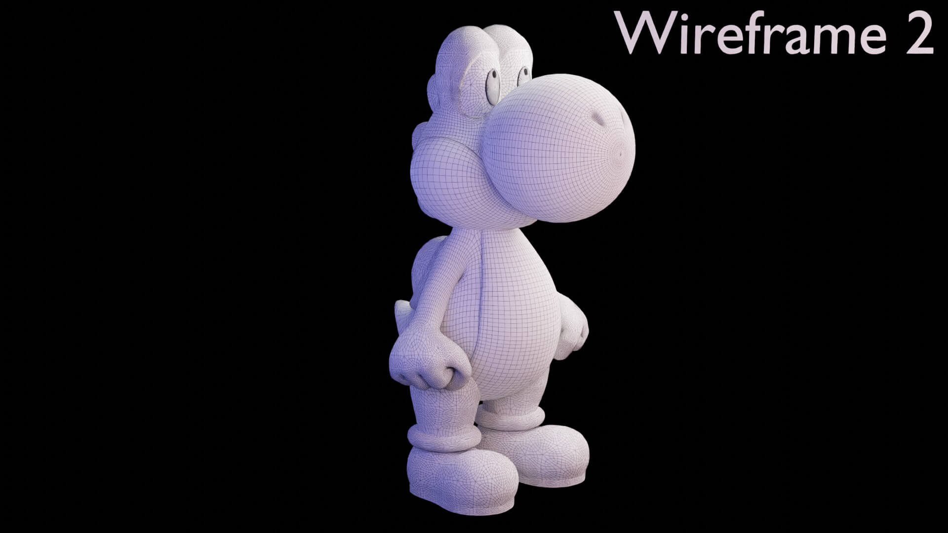 Yoshi From Super Mario - 3D Model by clickdamn