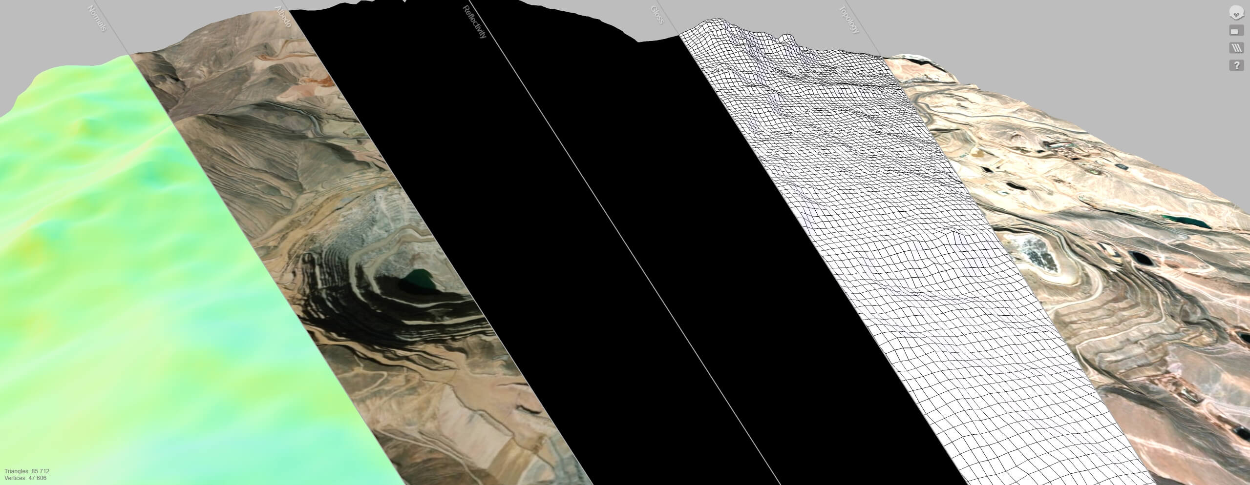 El Salvador Mine Chile - 3D Model by clickshop3d