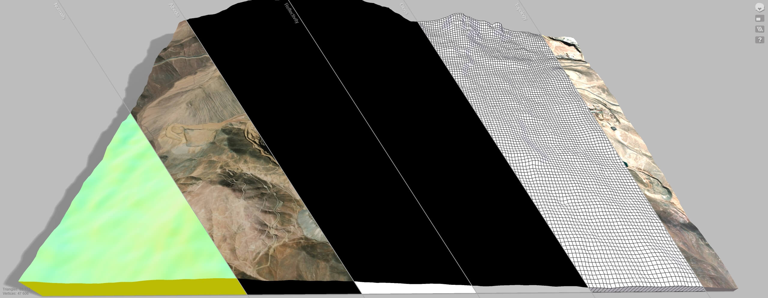 El Salvador Mine Chile - 3D Model by clickshop3d